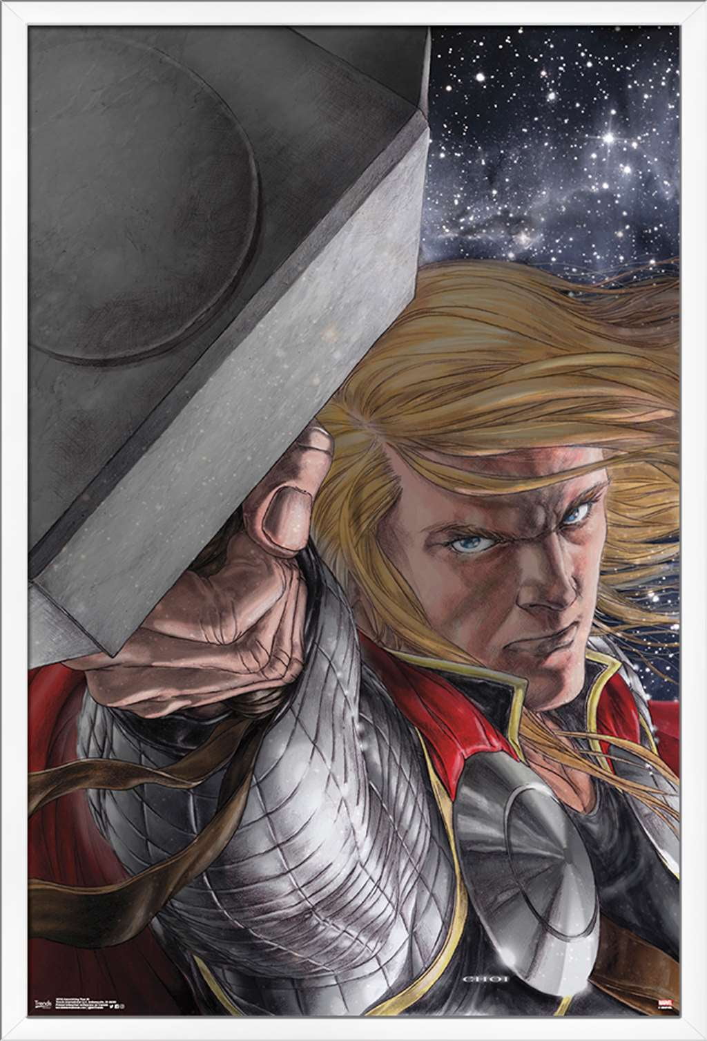 Marvel Comics - Thor - Astonishing 4 Wall Poster, 22.375" x 34", Framed ...