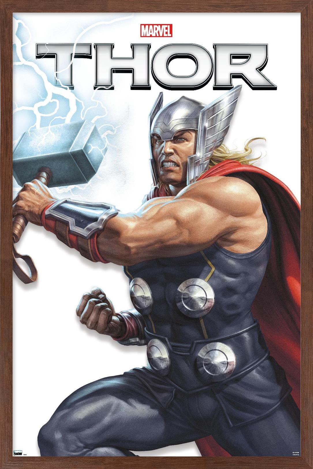 Marvel Comics - Thor Feature Series Wall Poster, 22.375" x 34" Framed ...