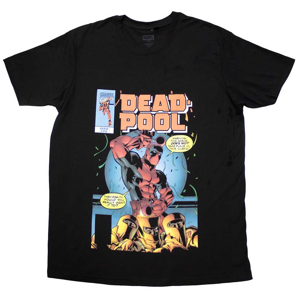 Marvel Comics Unisex T-Shirt: Deadpool Bubble Text (Small) - Walmart.com