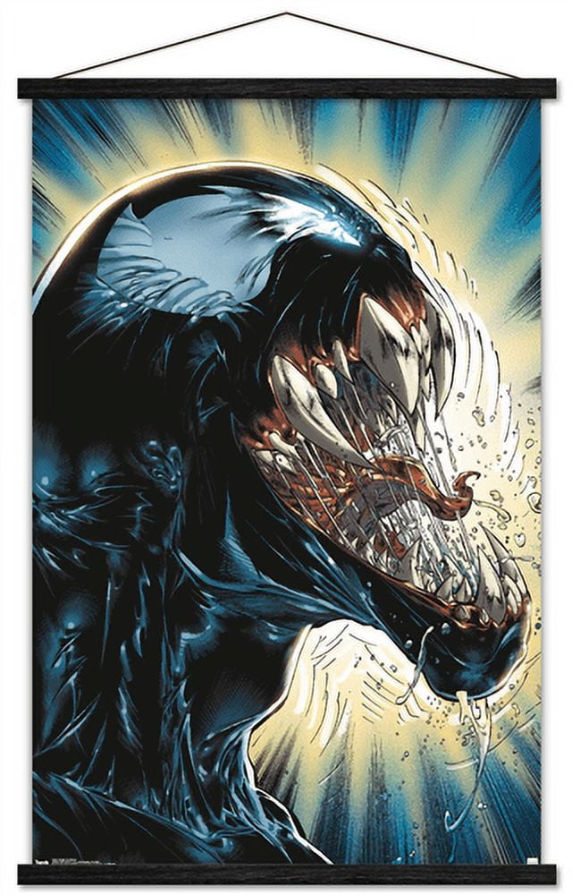 Marvel Comics - Venom - Darkness Wall Poster with Magnetic Frame, 22. ...
