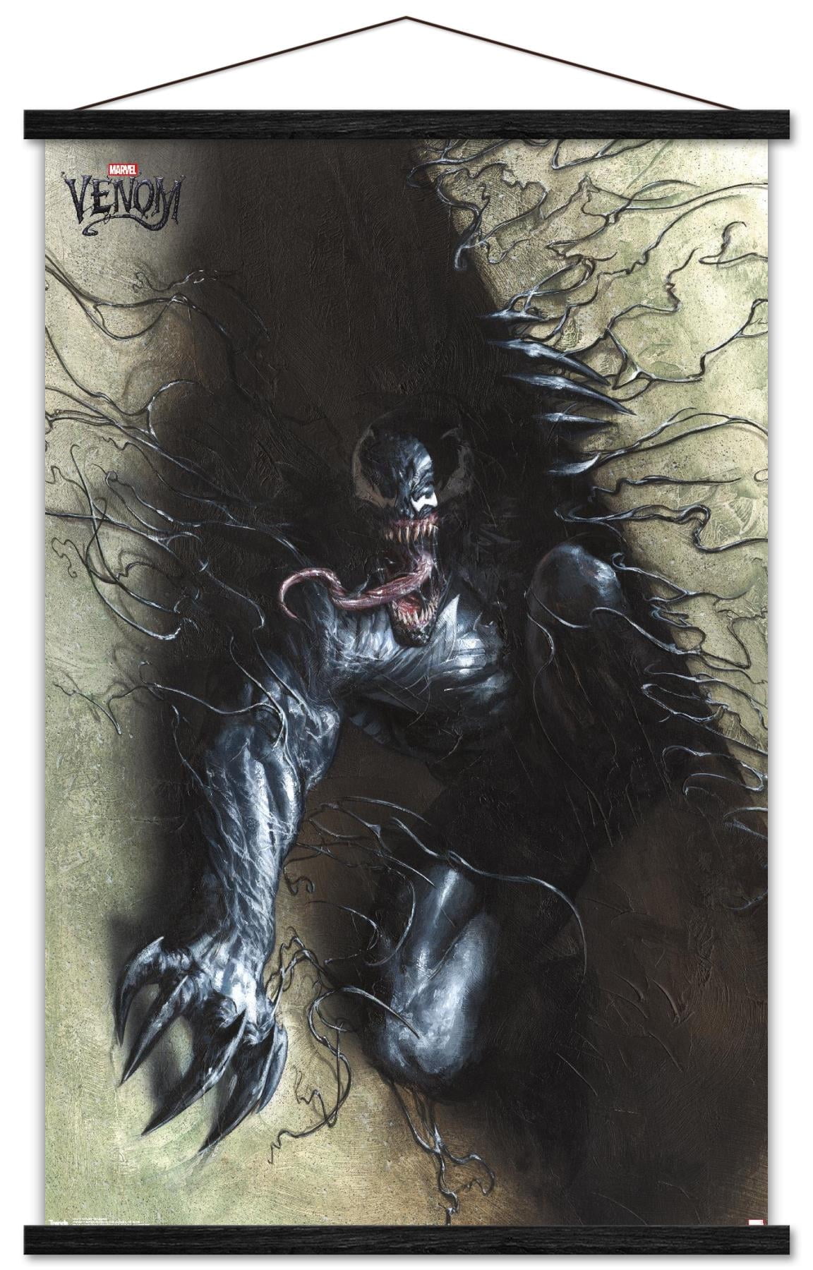 Marvel Comics - Venom - Shadows Wall Poster with Magnetic Frame, 22.375 ...