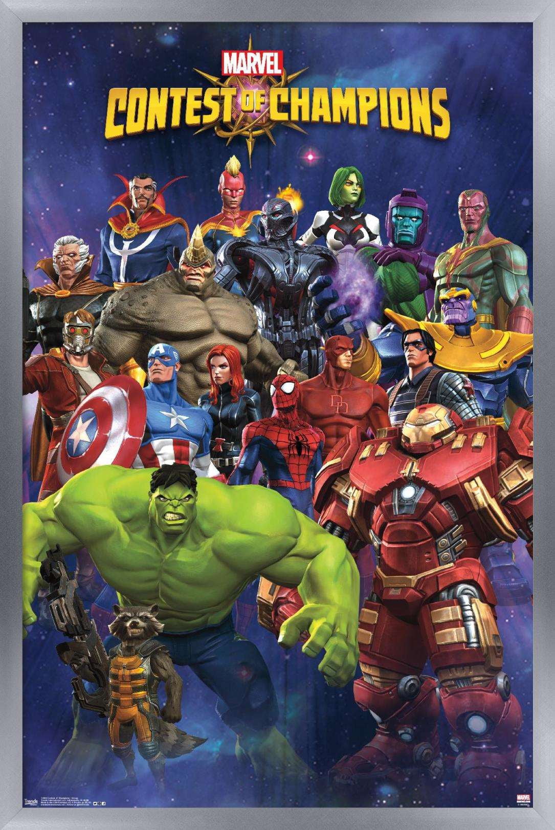 Marvel Comics Video Game - Contest of Champions - Group Wall Poster, 14 ...