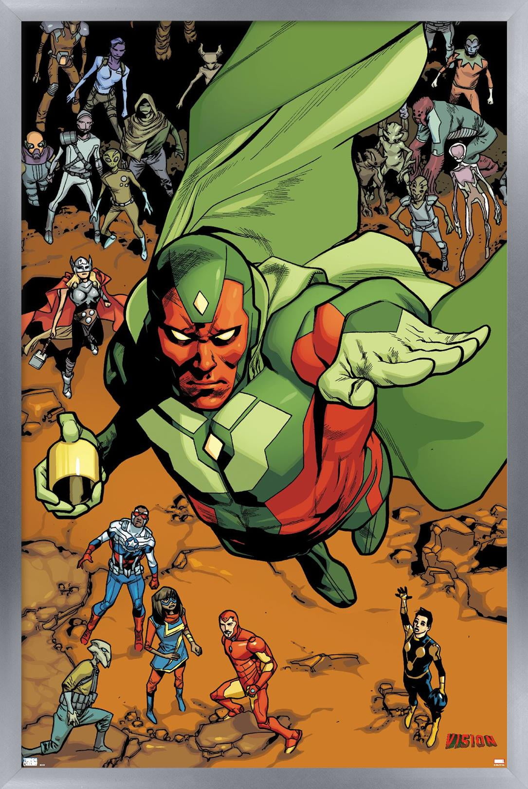 Marvel Comics - Vision - All-New, All-Different Avengers #12 Wall ...