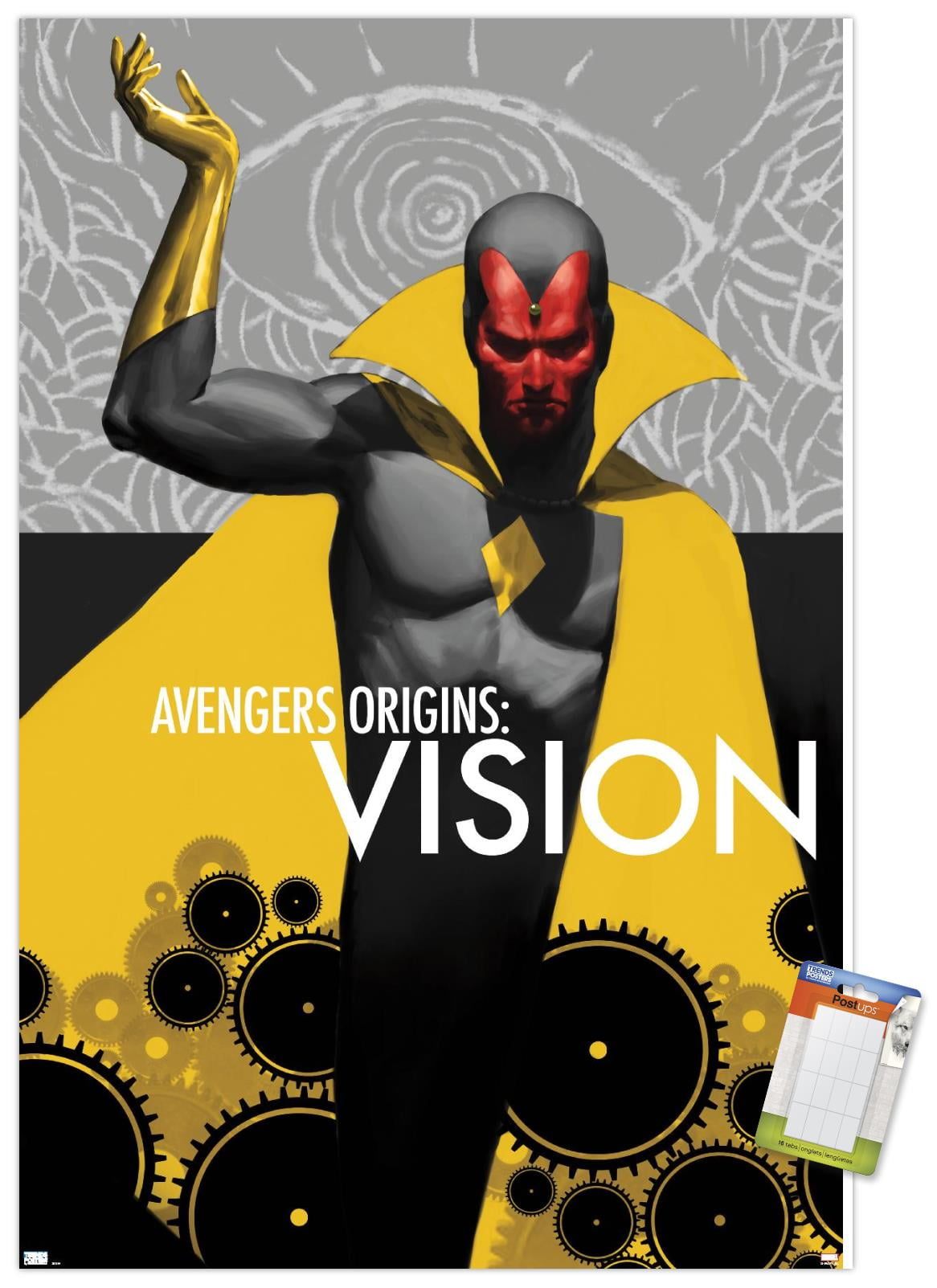 Marvel Comics - Vision - Avengers Origins: Vision #1 Wall Poster, 14. ...