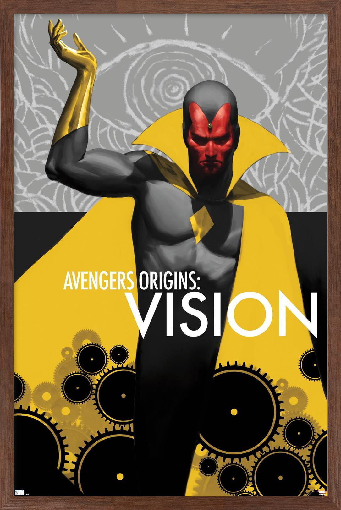 Marvel Comics - Vision - Avengers Origins: Vision #1 Wall Poster, 22. ...