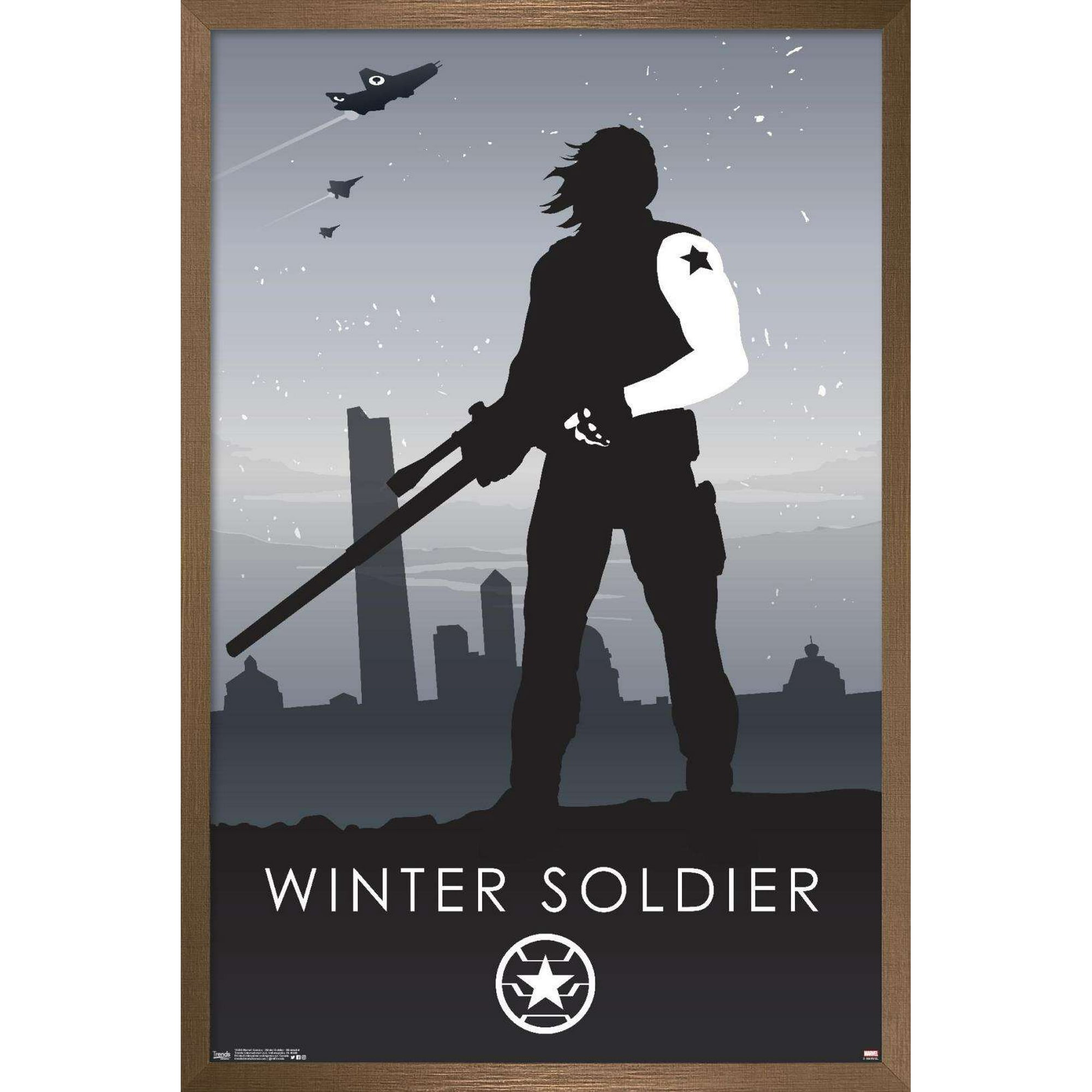 The Winter Soldier Bucky Poster