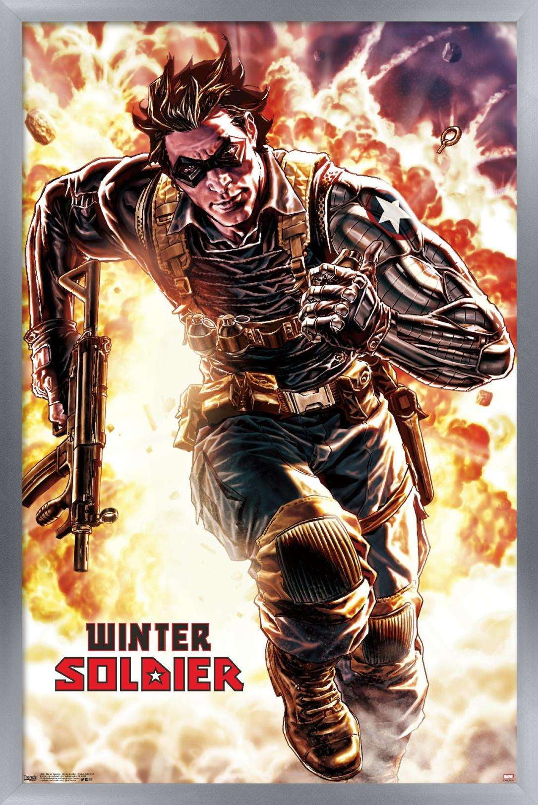 Marvel Comics - Winter Soldier - Winter Soldier #4 Wall Poster, 14.725 ...