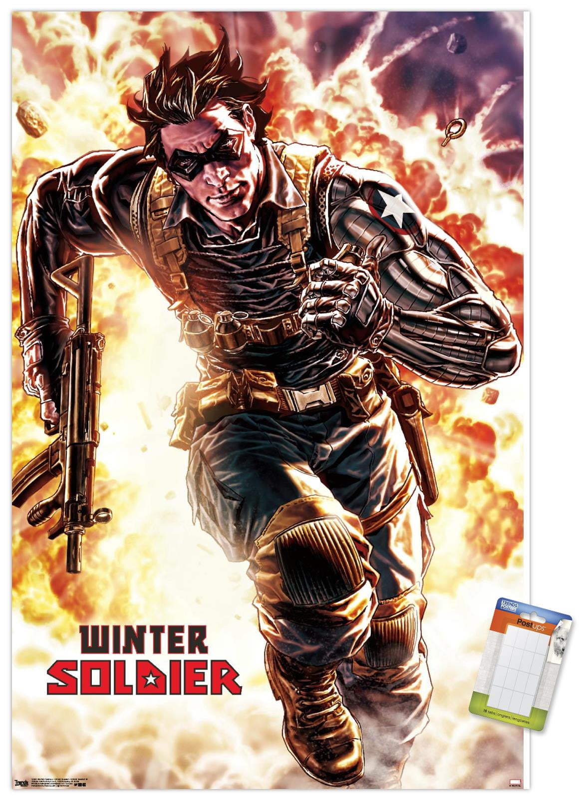Marvel Comics - Winter Soldier - Winter Soldier #4 Wall Poster, 14.725 ...