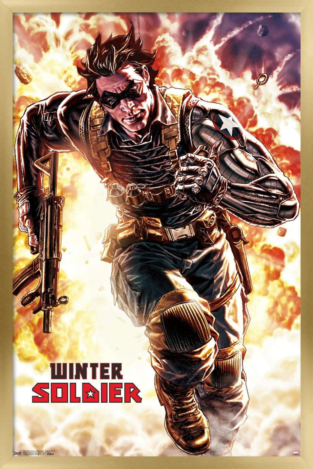 Marvel Comics - Winter Soldier - Winter Soldier #4 Wall Poster, 22.375 ...