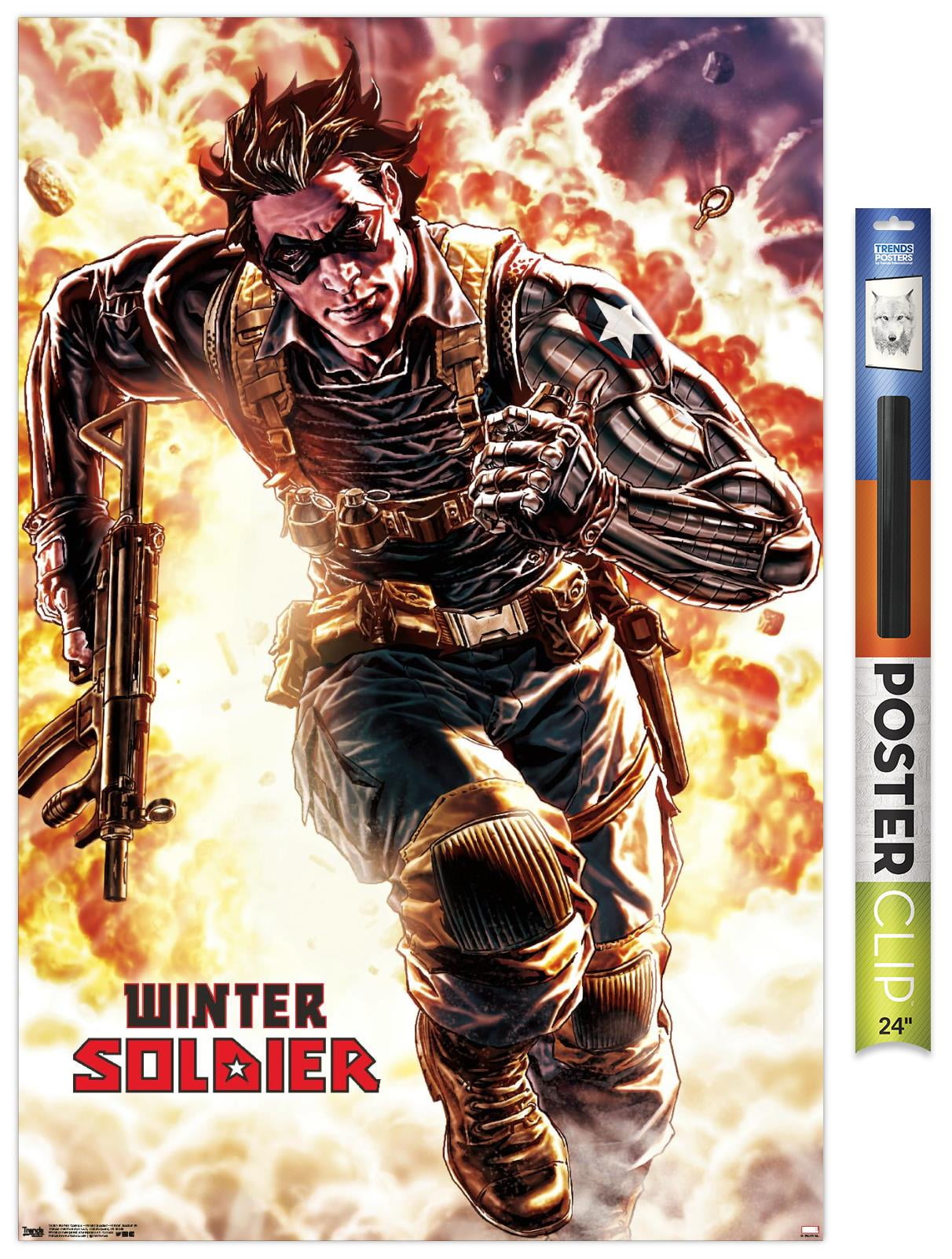 Marvel Comics - Winter Soldier - Winter Soldier #4 Wall Poster, 22.375 ...