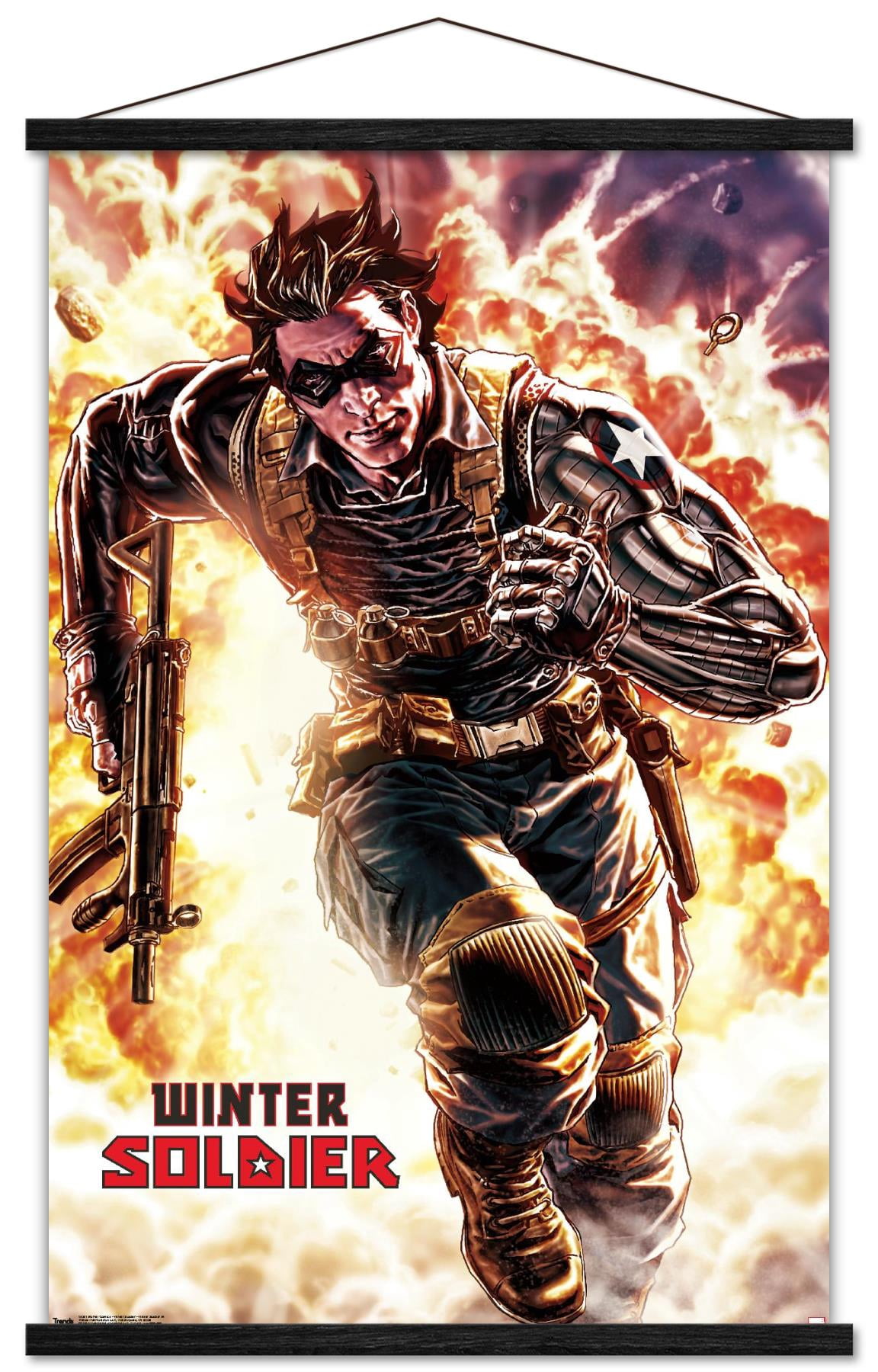 Marvel Comics - Winter Soldier - Winter Soldier #4 Wall Poster with ...