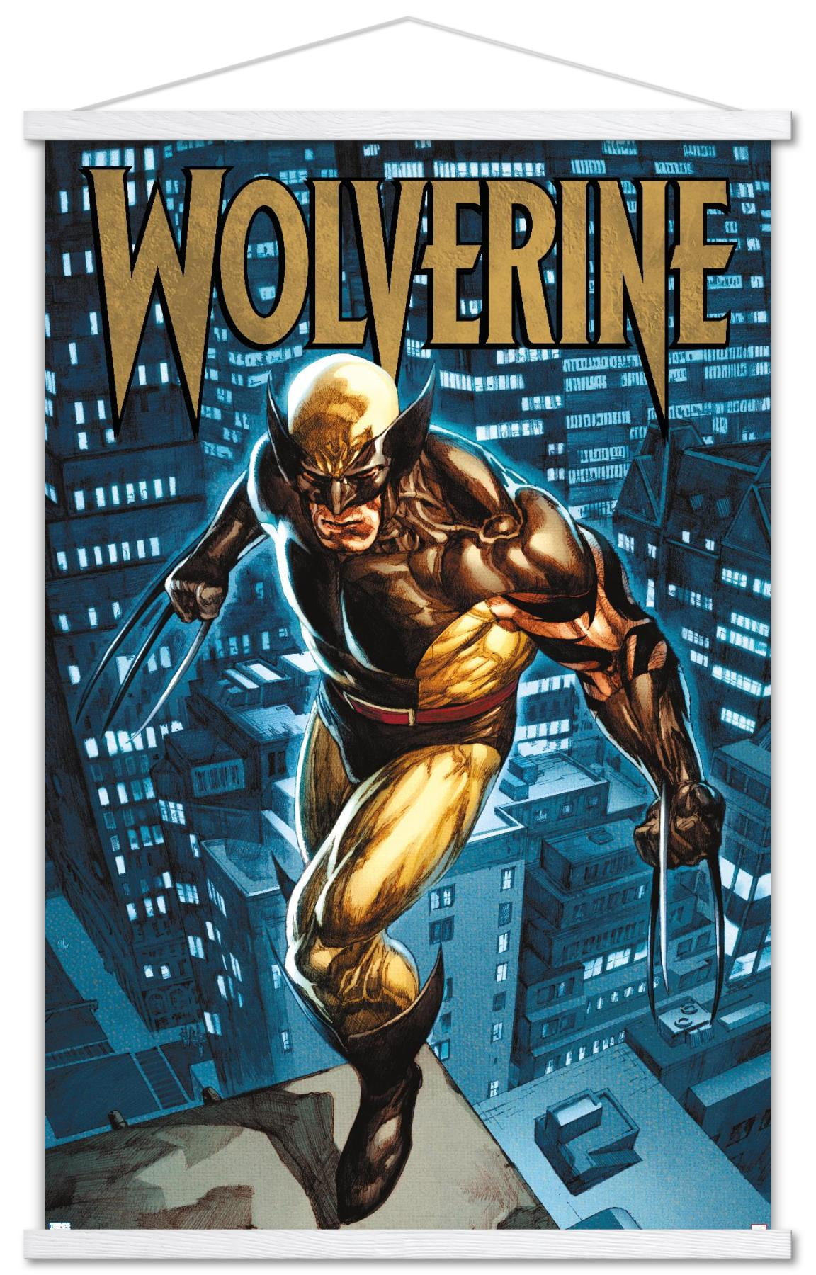Marvel Comics - Wolverine - Dark Wolverine #77 Wall Poster with Wooden ...
