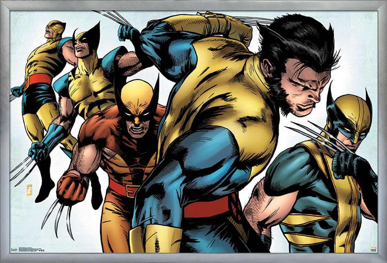 Marvel Comics - Wolverine - Evolution Wall Poster, 22.375" x 34 ...