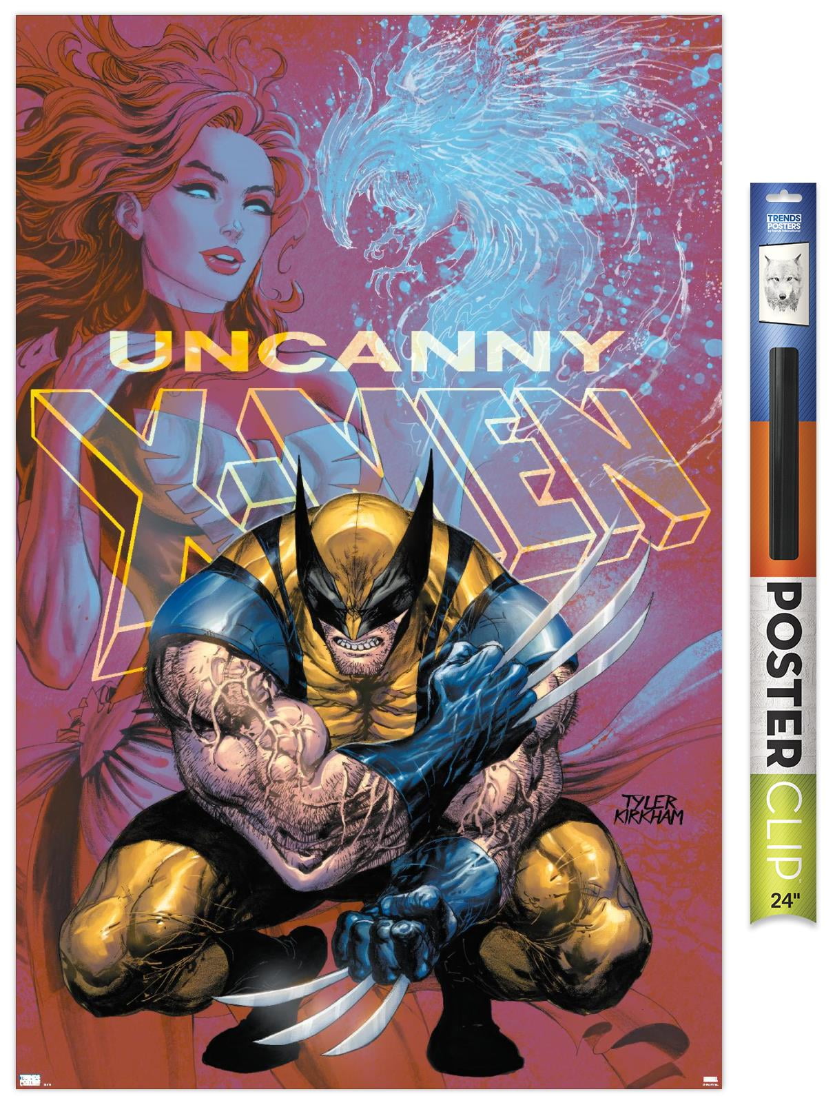 Marvel Comics - Wolverine Jean Grey - Uncanny X-Men #19 Wall Poster, 22 ...