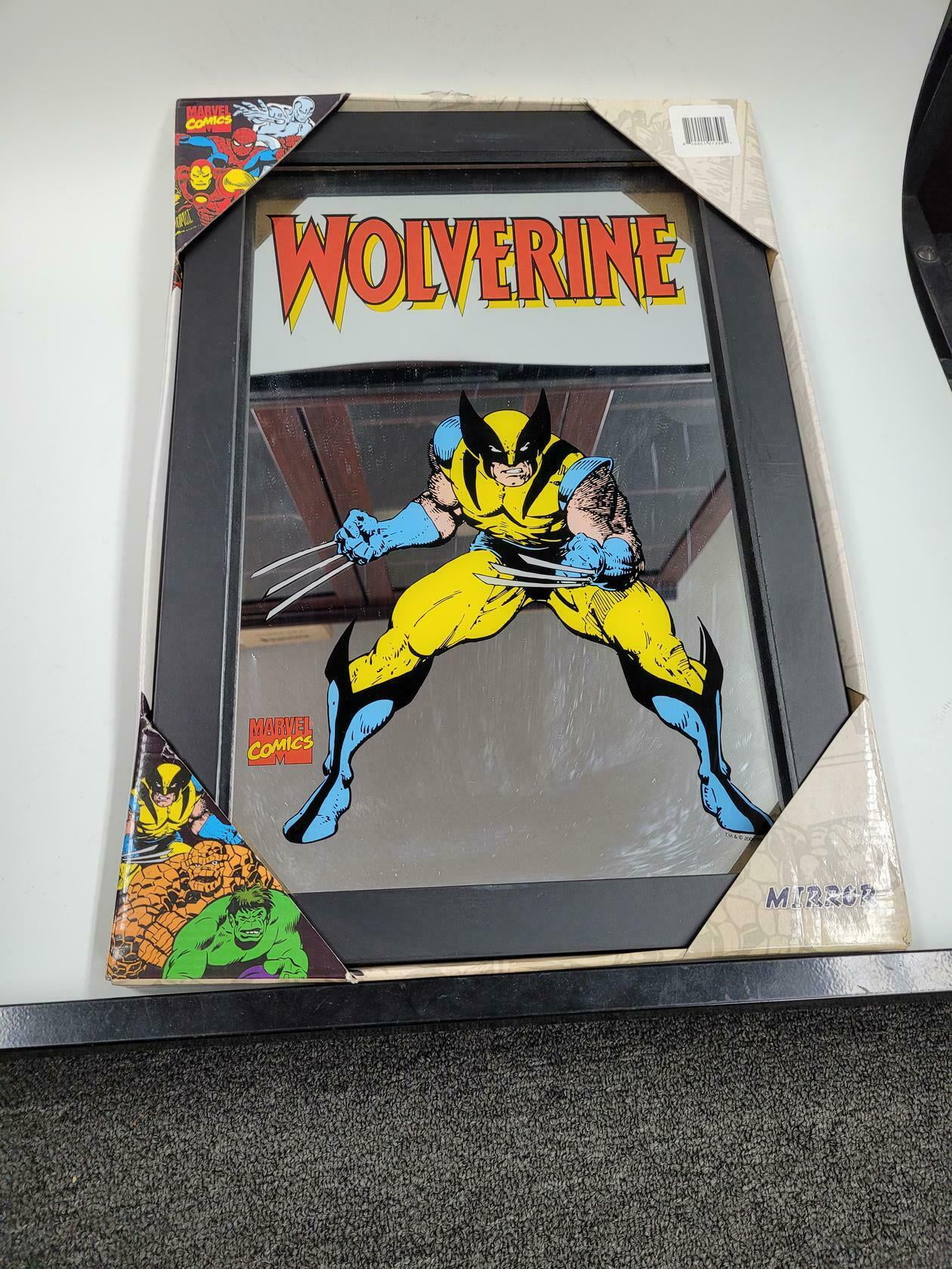 Marvel Comics Wolverine MIRROR GLASS 11 x 17 Inches - Walmart.com