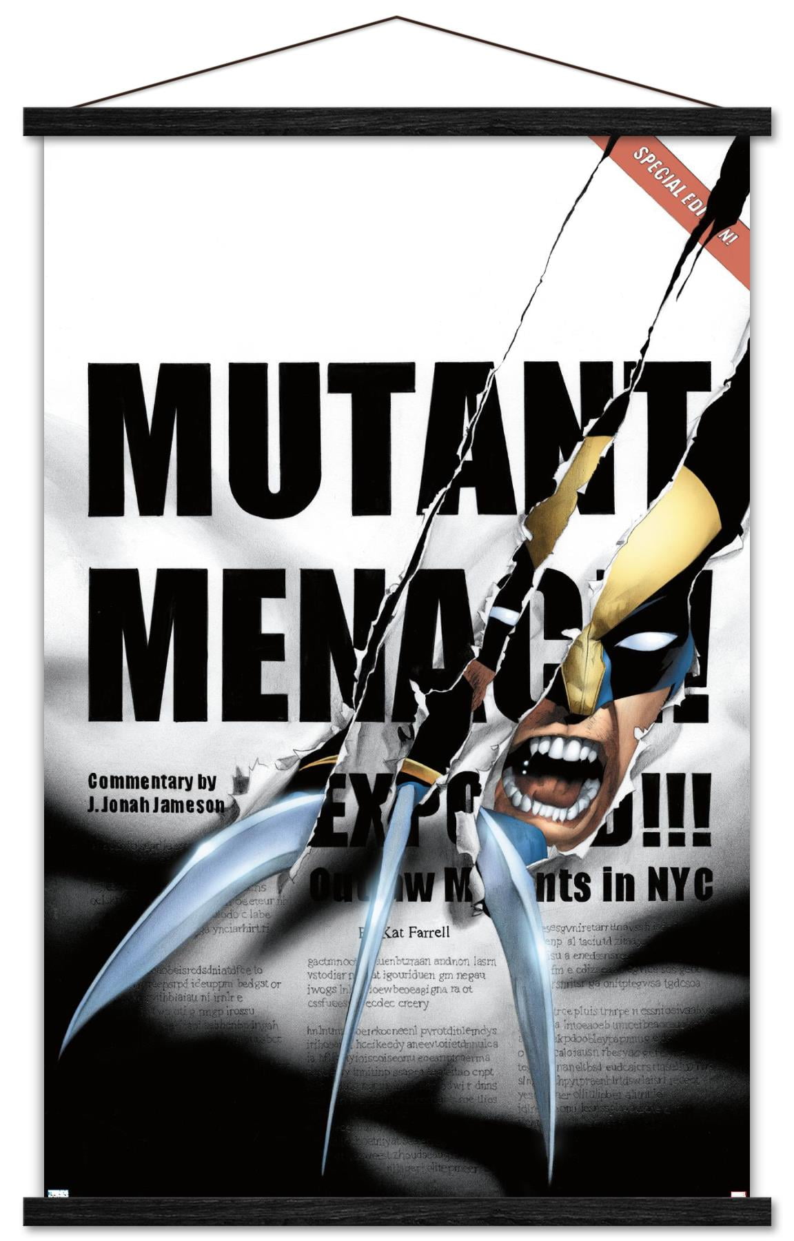 Marvel Comics - Wolverine - The Pulse #6 Wall Poster with Wooden ...