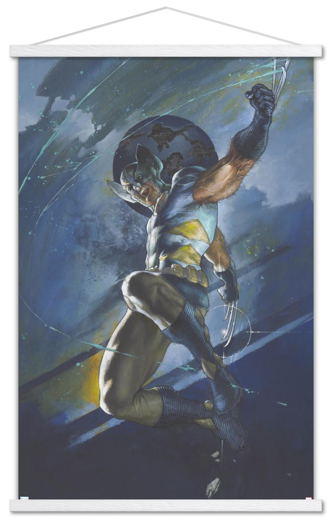 Marvel Comics - Wolverine - Uncanny X-Men #539 Wall Poster with Wooden ...