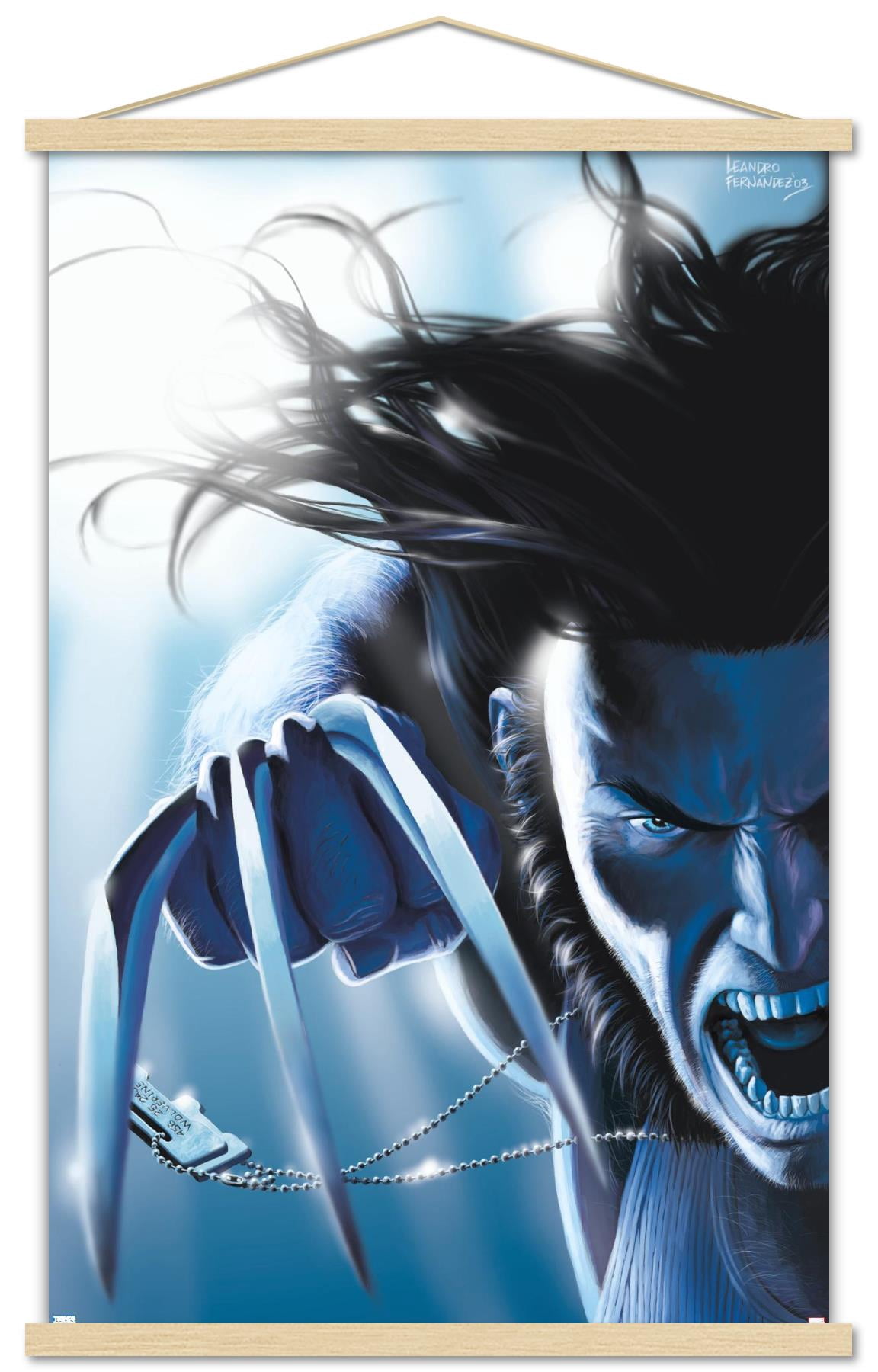 Marvel Comics - Wolverine - Wolverine #11 Wall Poster with Wooden ...