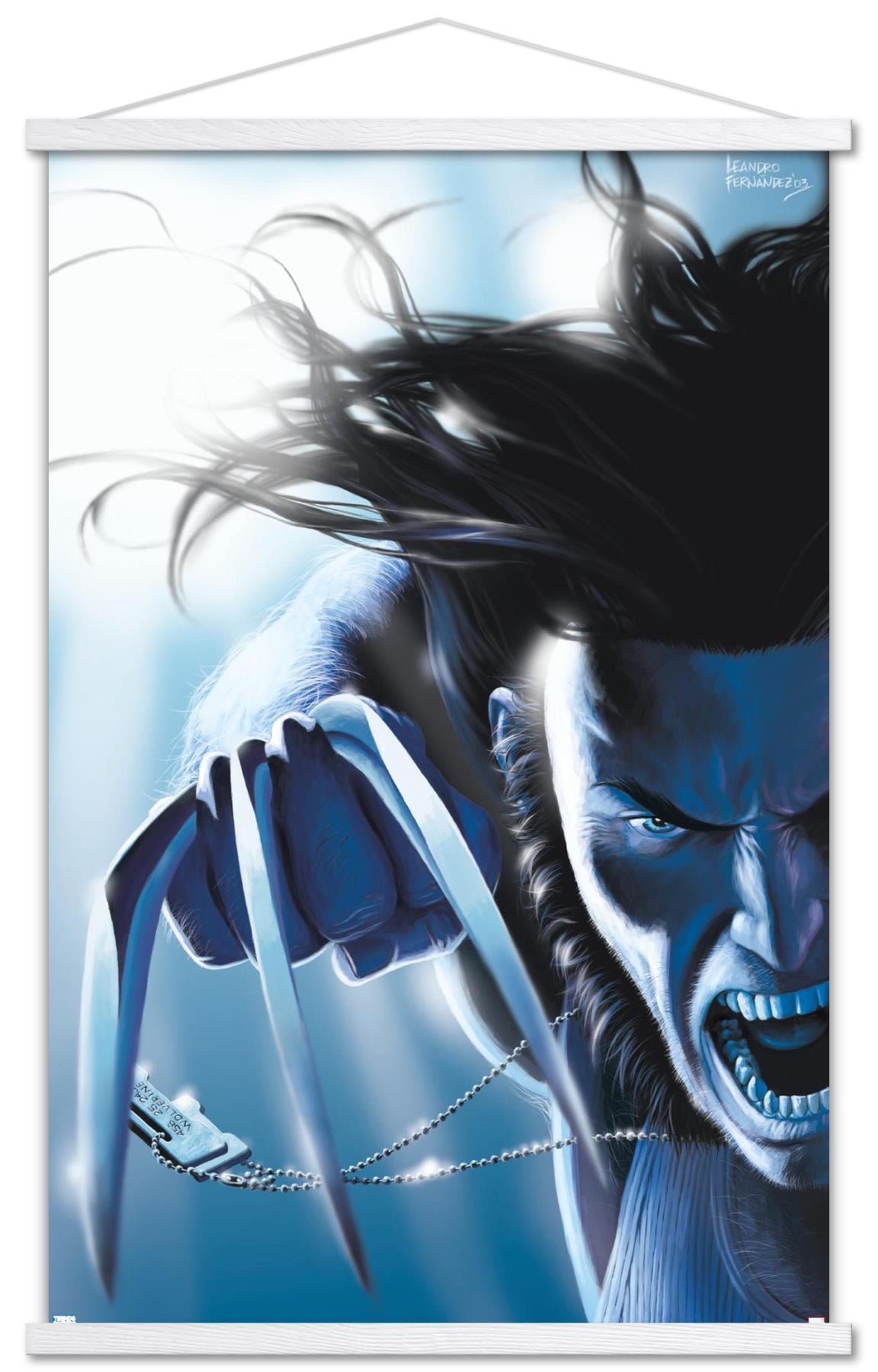 Marvel Comics - Wolverine - Wolverine #11 Wall Poster with Wooden ...