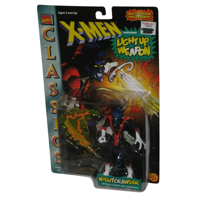 Marvel Comics X-Men Classics Nightcrawler Light-Up Weapon (1996) Toy ...