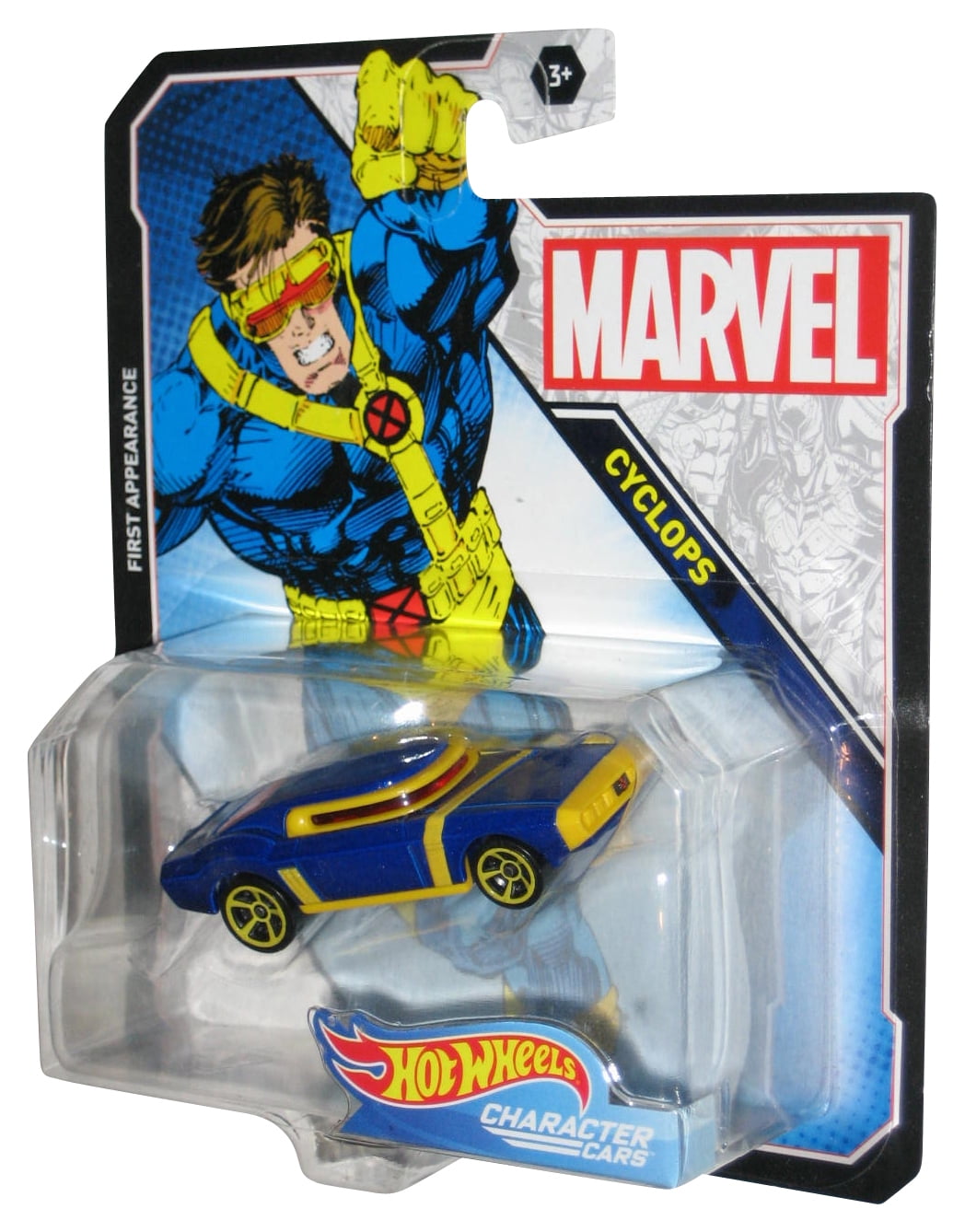 Marvel Comics X-Men Hot Wheels (2017) Cyclops Character Cars Toy Car - (First Appearance ...