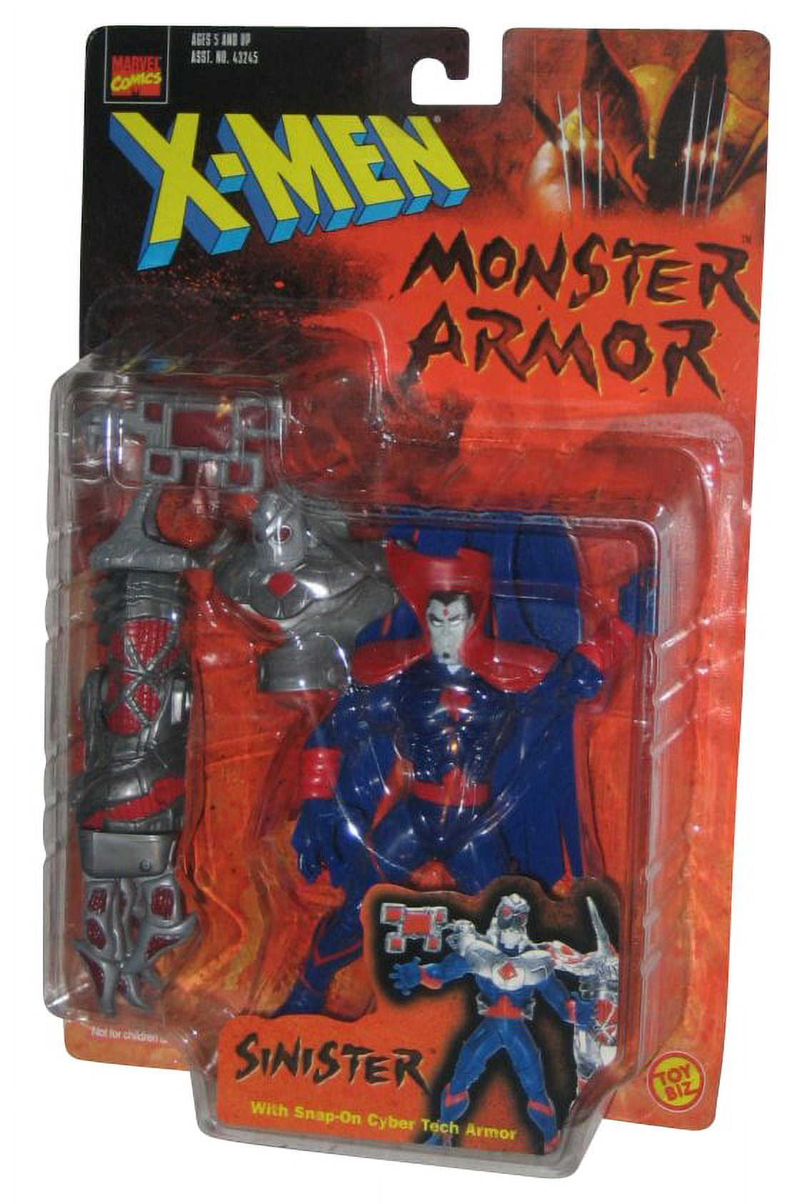 Official Toy Biz Marvel Comics X-Men Monster Cyber Tech Armor Mr ...