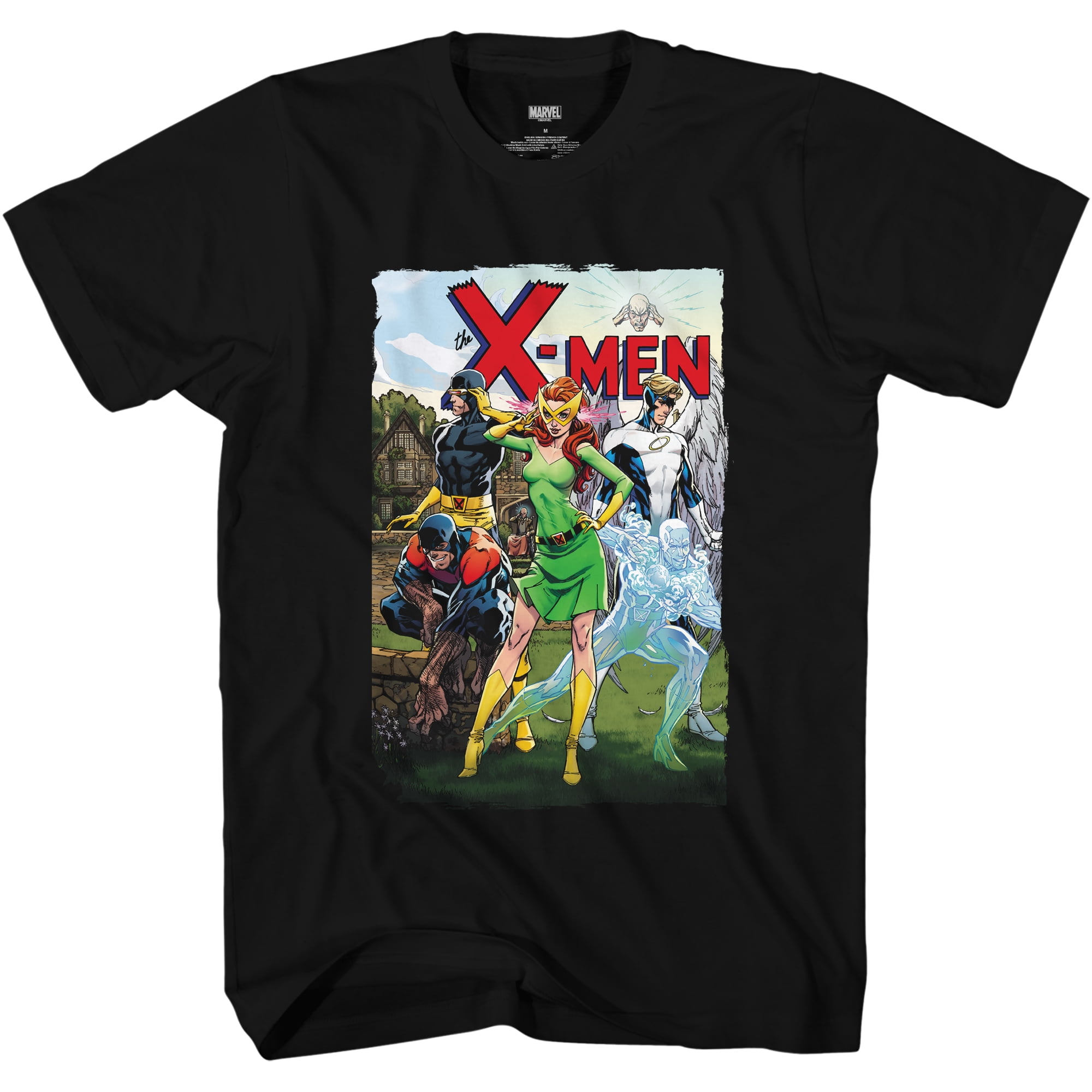 Marvel Comics X-Men Original Team by J. Scott Campbell Adult T-Shirt - Walmart.com