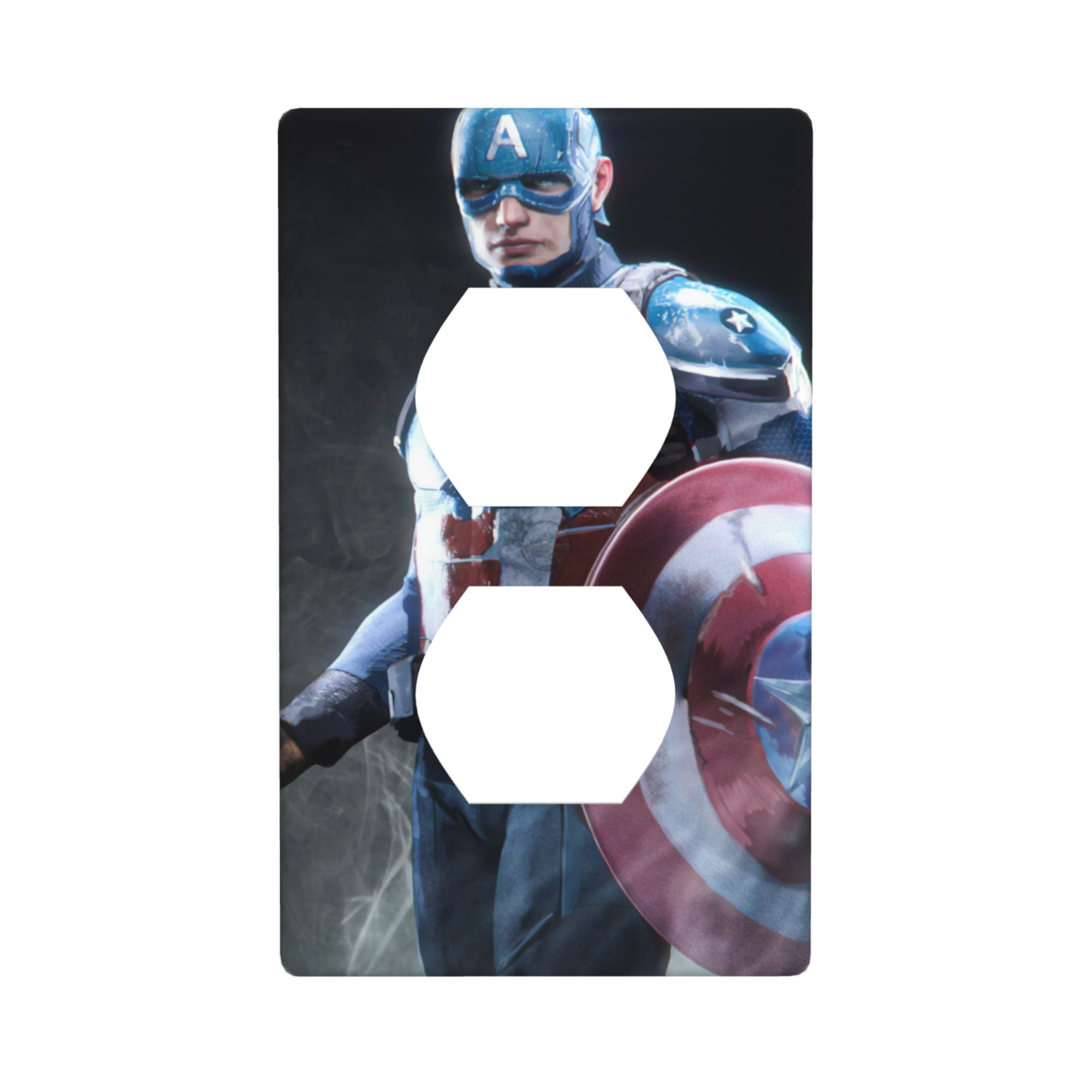 Marvel Comics creative inspired double-sided socket decorative wall ...