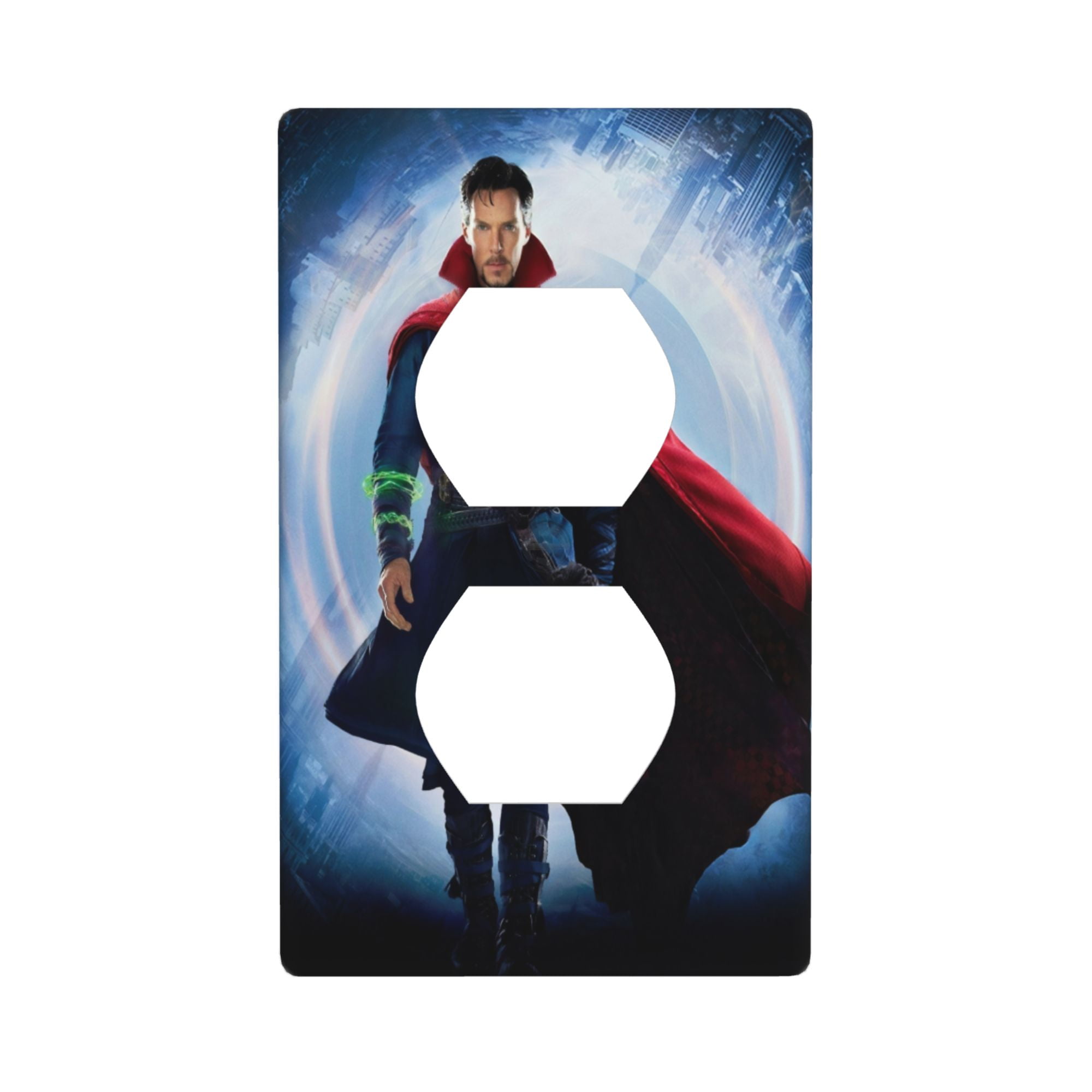 Marvel Comics creative inspired double-sided socket decorative wall ...