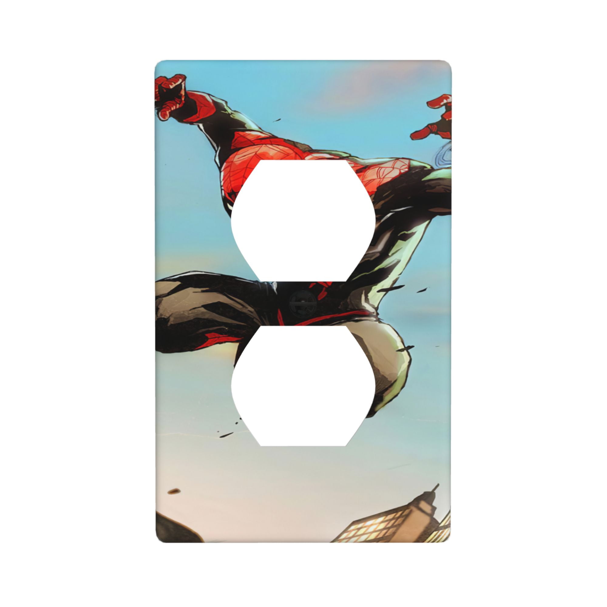 Marvel Comics creative inspired double-sided socket decorative wall ...