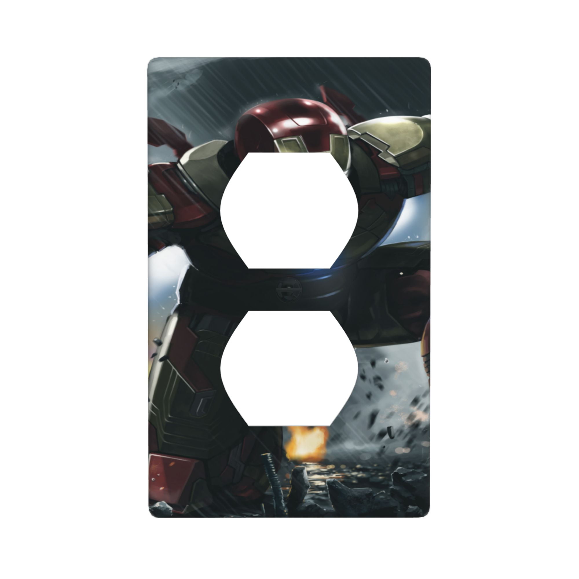 Marvel Comics creative inspired double-sided socket decorative wall ...