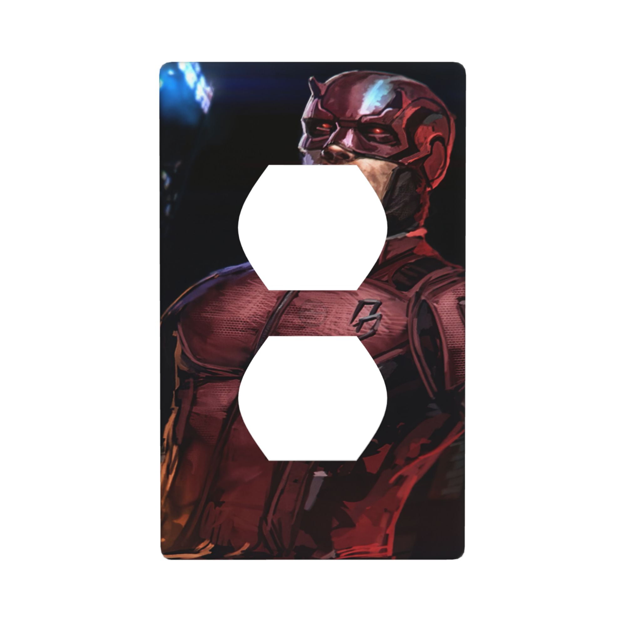 Marvel Comics creative inspired double-sided socket decorative wall ...