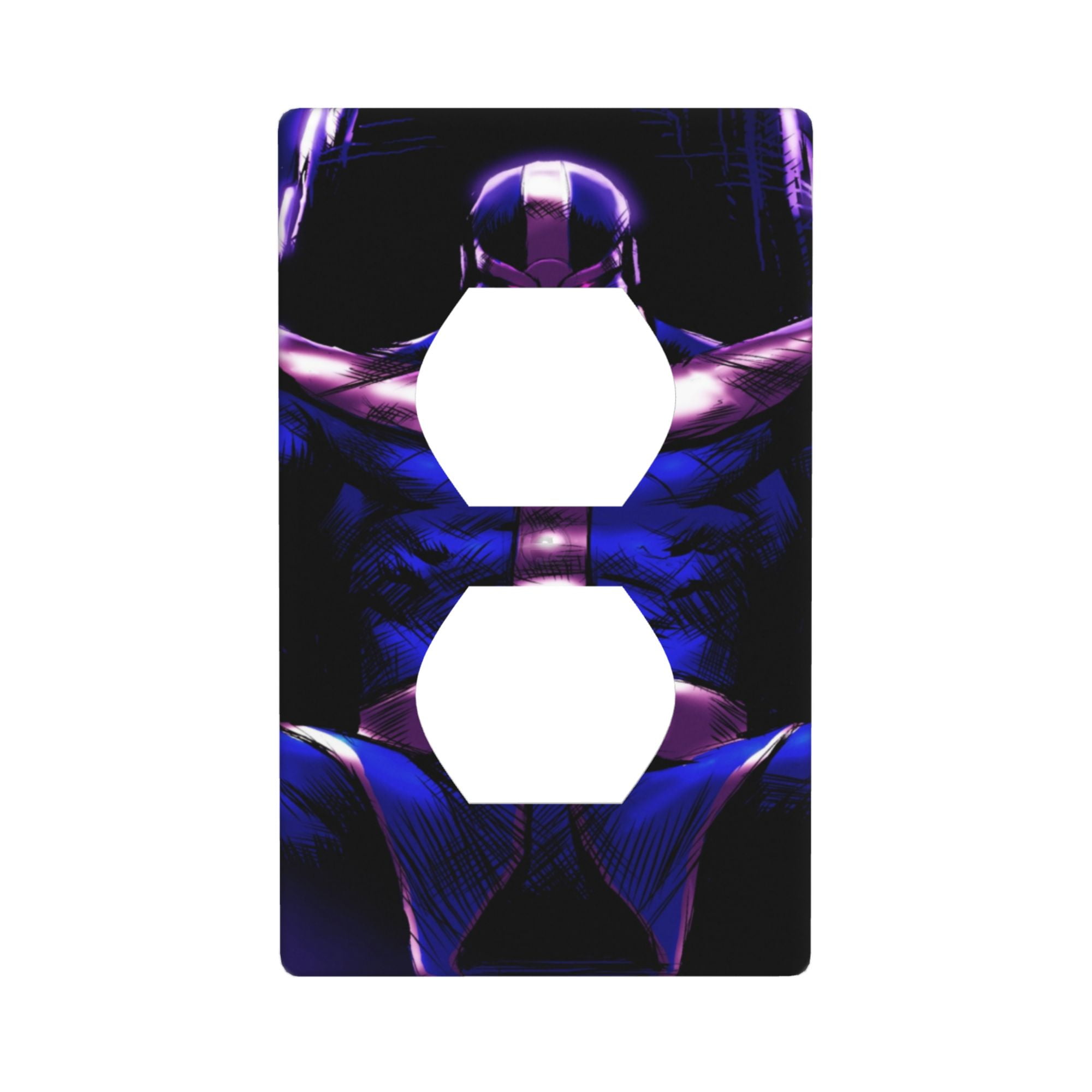 Marvel Comics creative inspired double-sided socket decorative wall ...