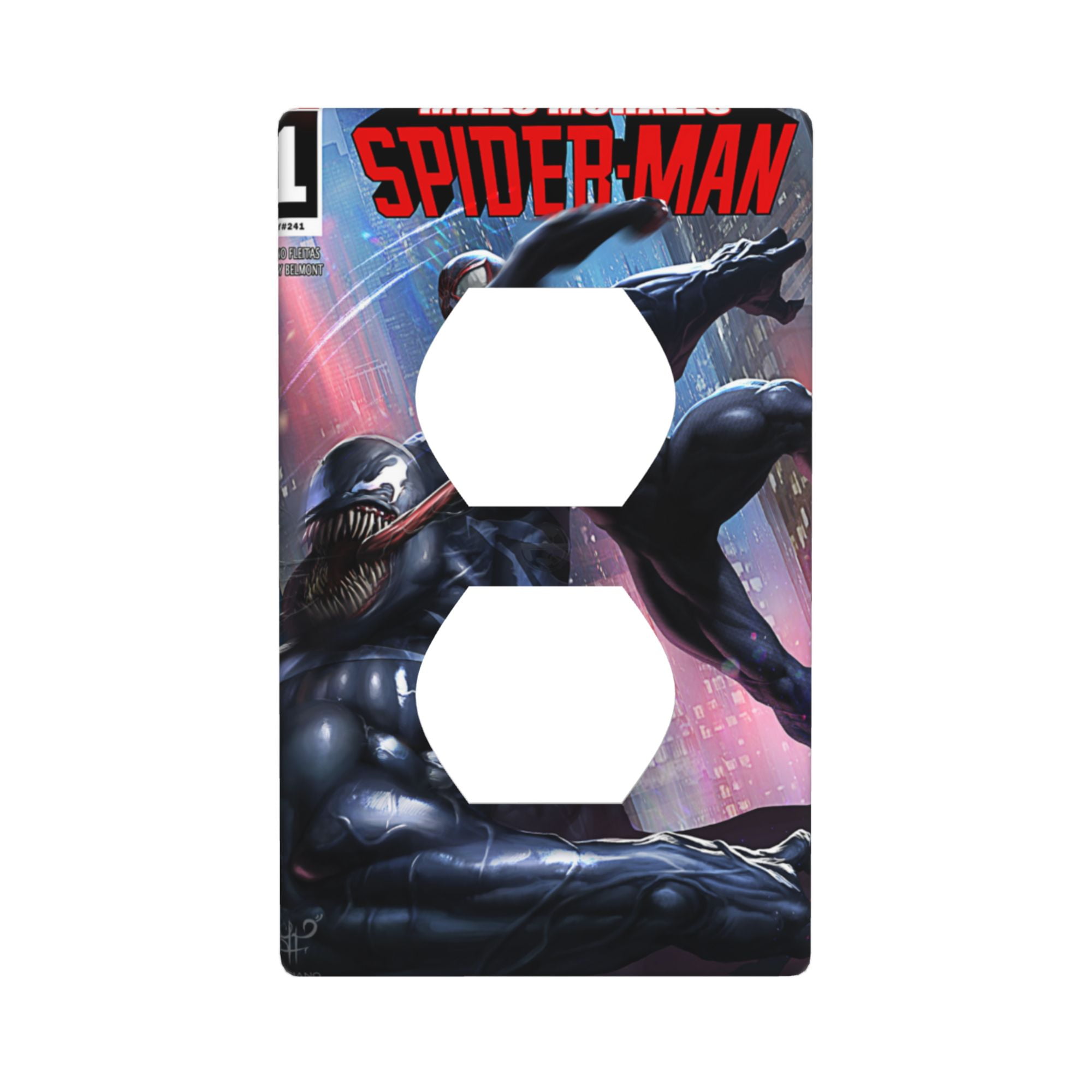 Marvel Comics creative inspired double-sided socket decorative wall ...