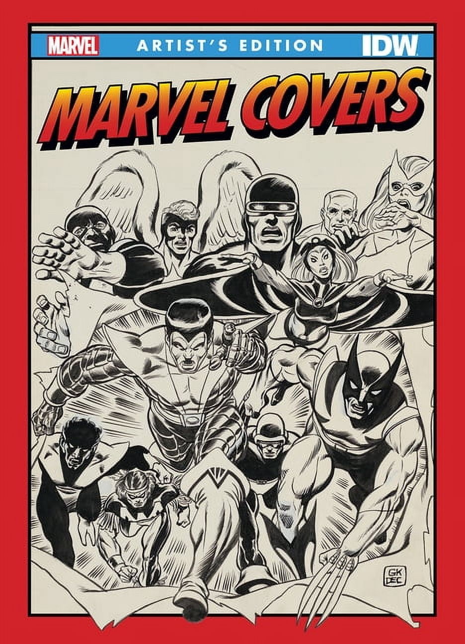 Marvel Covers Artist's Edition, (Hardcover) - Walmart.com