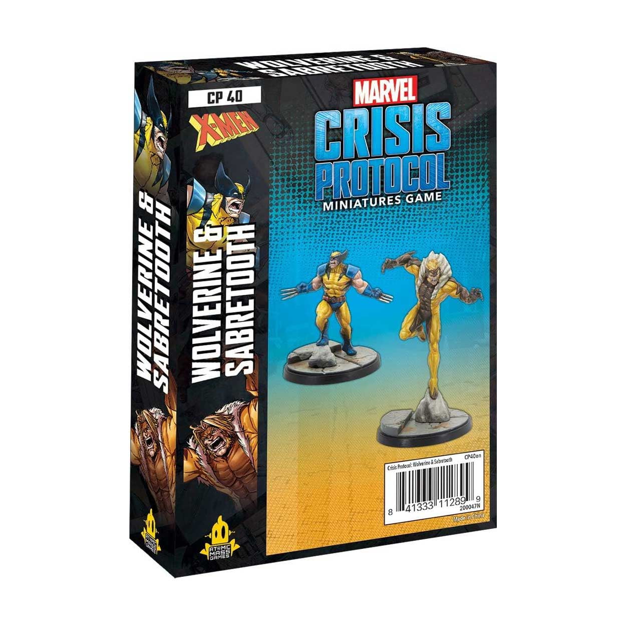 Atomic Mass Games Marvel Crisis Protocol, Wolverine and Sabretooth ...