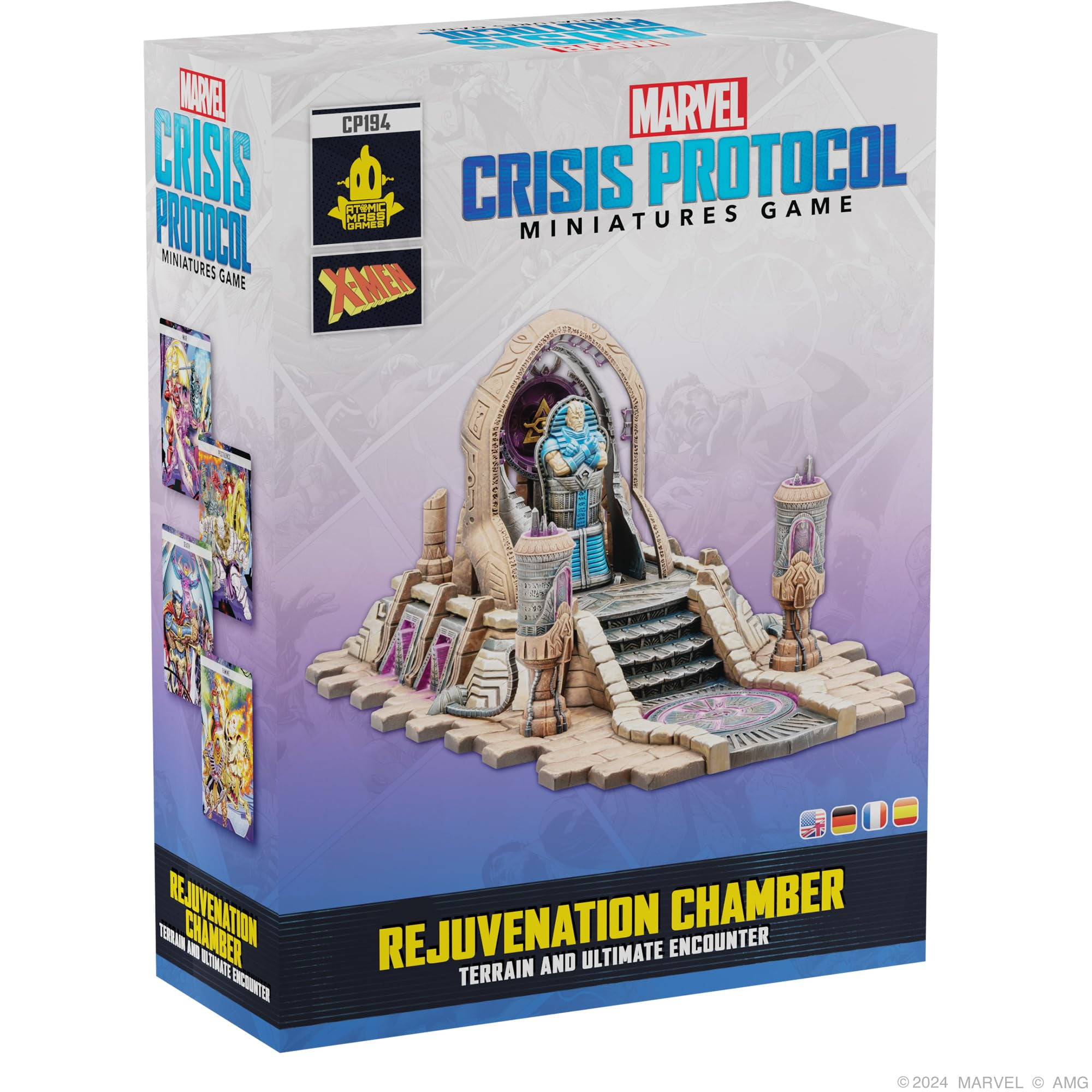 Marvel: Crisis Protocol Rejuvenation OIF8 Chamber Terrain & Ultimate Encounter Pack - Apocalypse ...