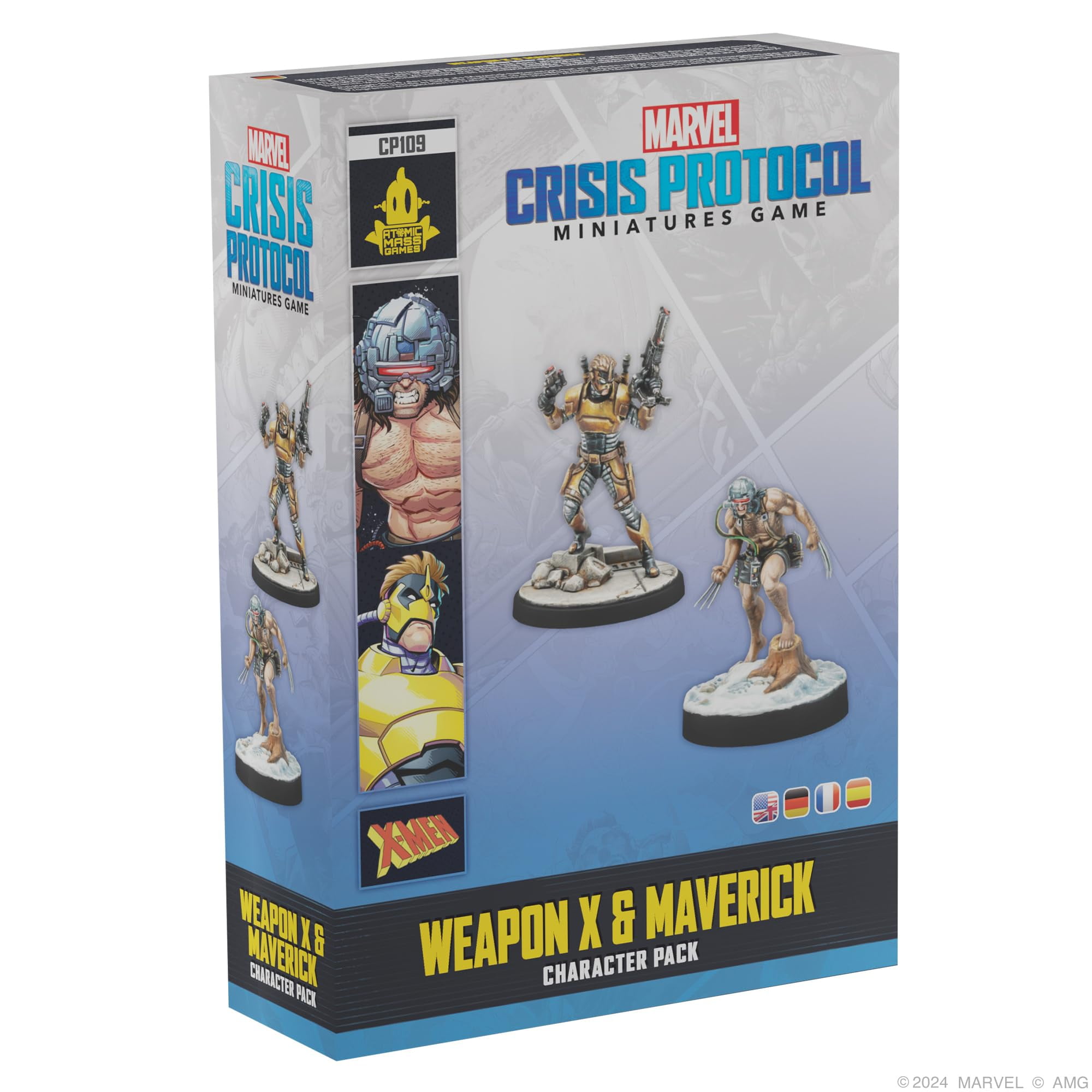 Marvel: Crisis Protocol Weapon X & Maverick Character Pack - Tabletop ...