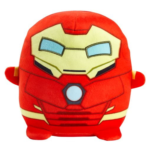 Marvel Cuutopia Ironman Plush Character, 7-in Soft Rounded Pillow Doll ...