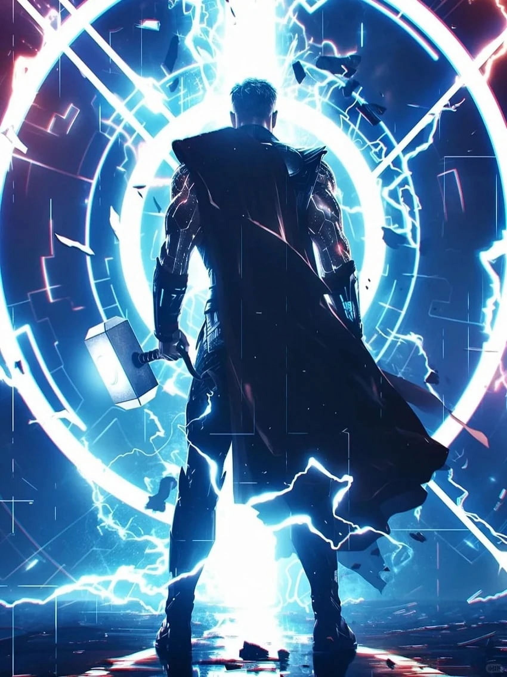 Marvel DIY Diamond Art Painting Kits Thor Thor Embroidery Jewelry Cross ...