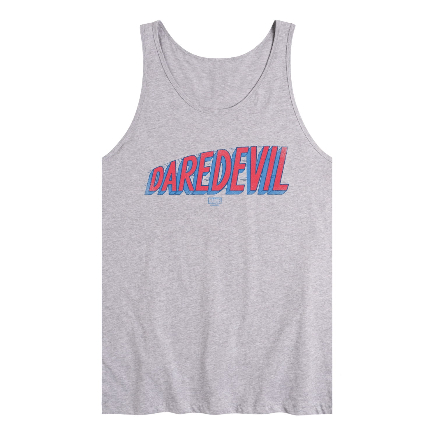 Marvel - Daredevil Logo Tonal Washed - Men's Sleeveless Graphic Tank ...