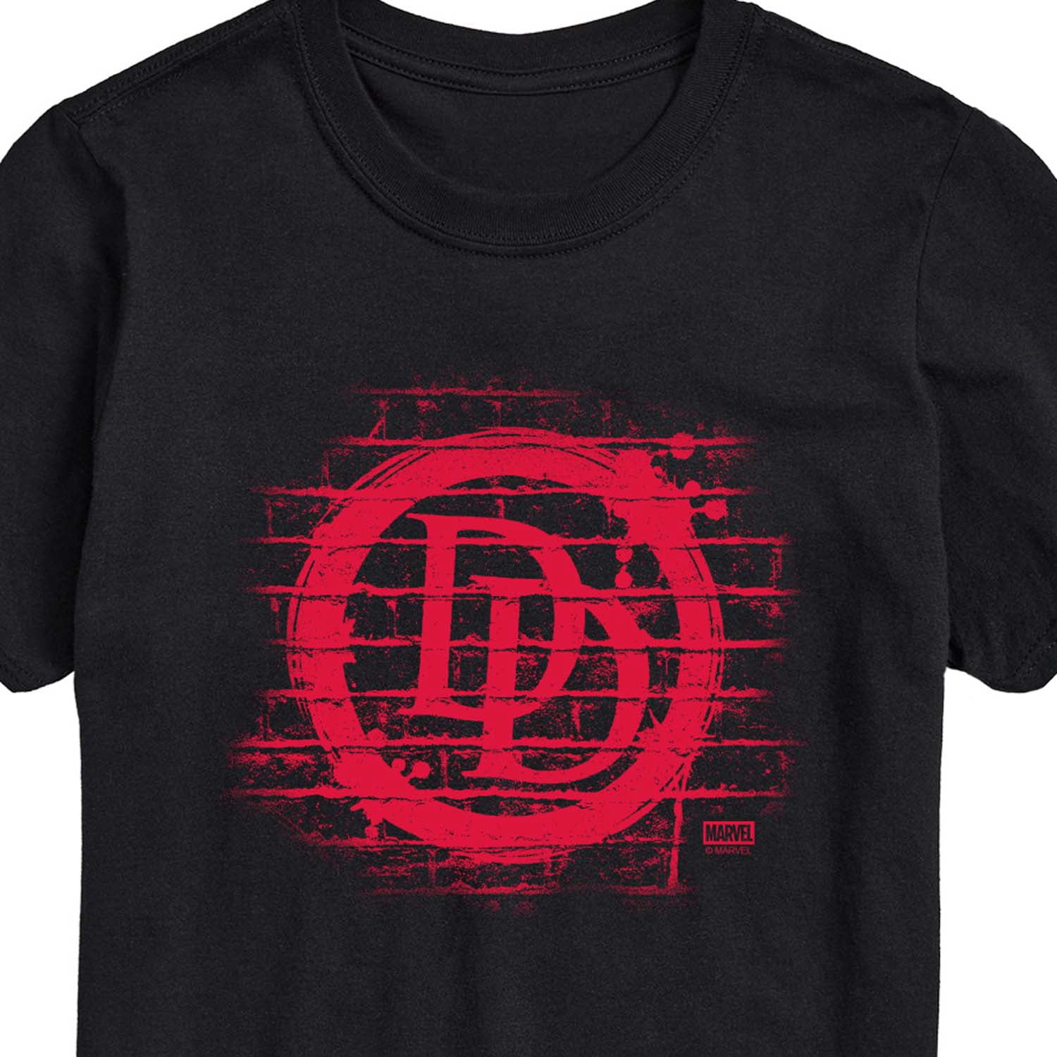 Marvel - Daredevil Spray Logo - Men's Short Sleeve Graphic T-Shirt ...