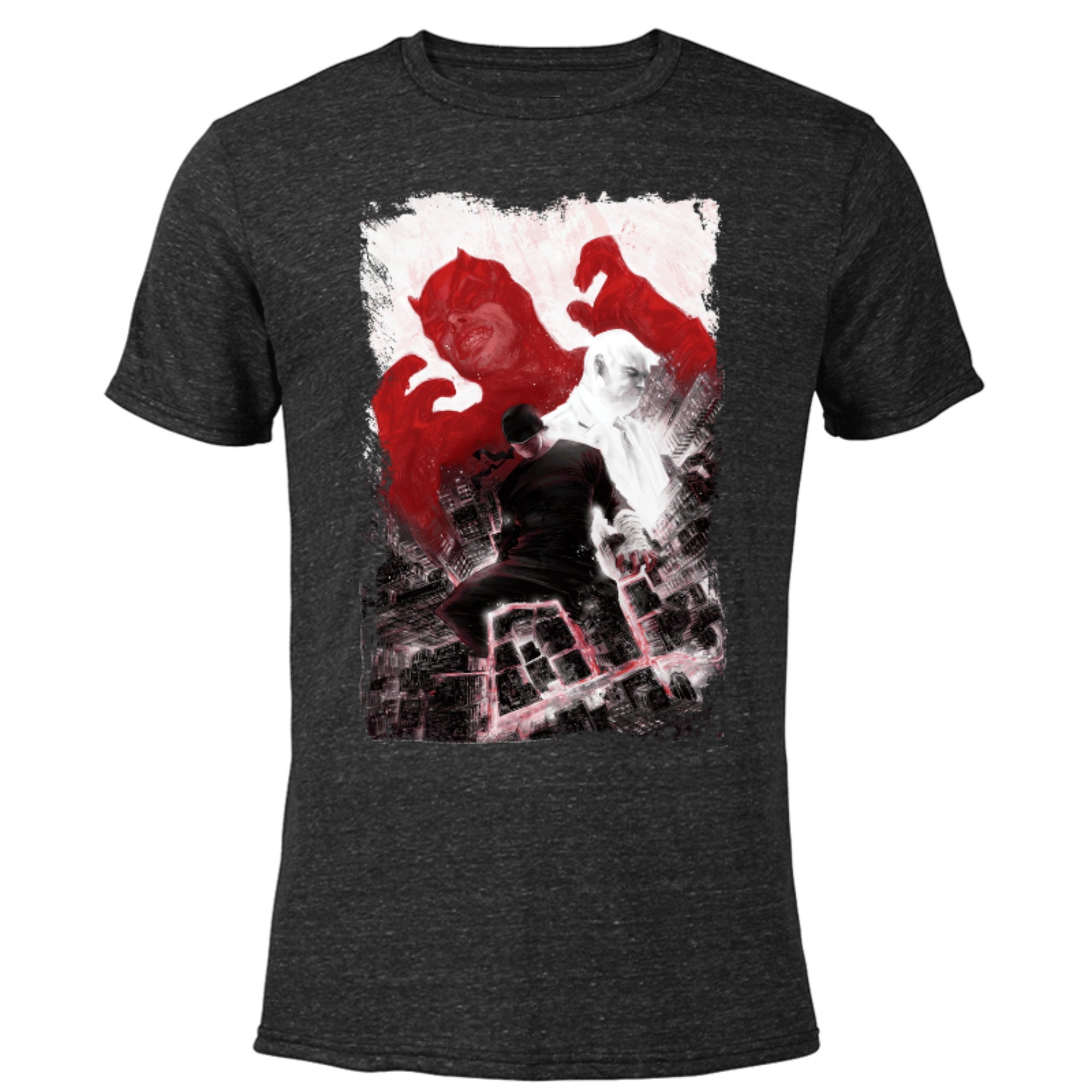 Marvel Daredevil and Kingpin - Short Sleeve Blended T-Shirt for Adults ...