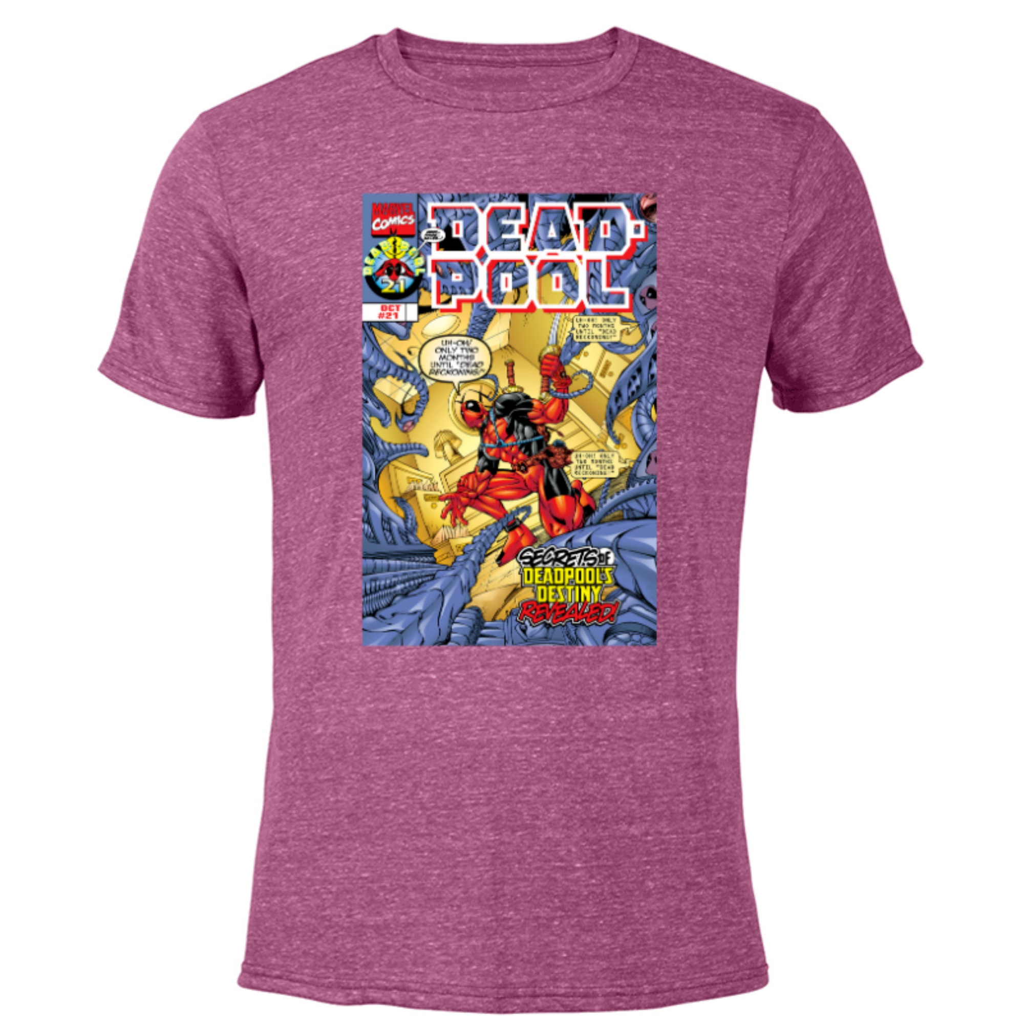 Marvel Deadpool #21 Dead Reckoning 1998 Comic Cover - Short Sleeve ...