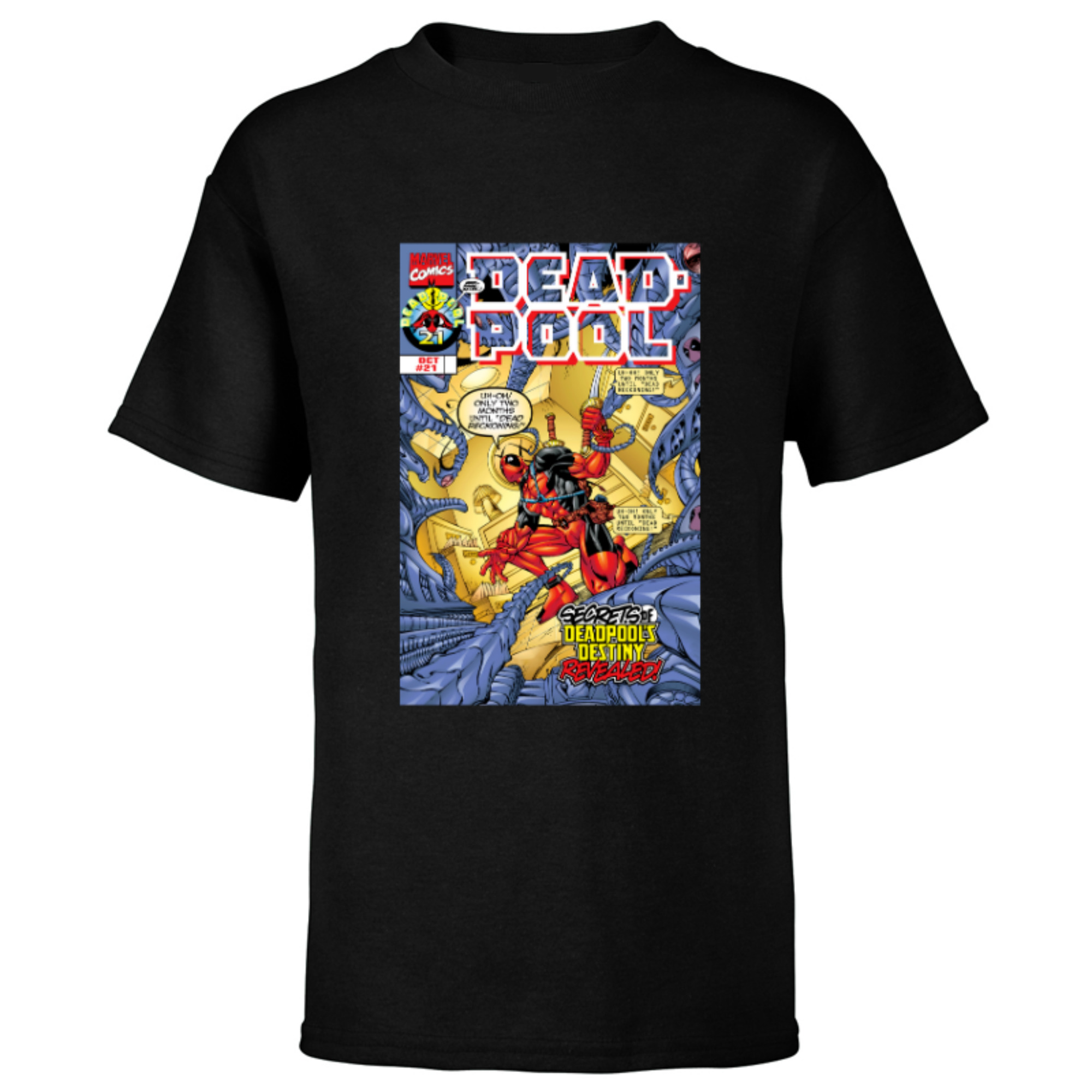 Marvel Deadpool #21 Dead Reckoning 1998 Comic Cover - Short Sleeve T ...