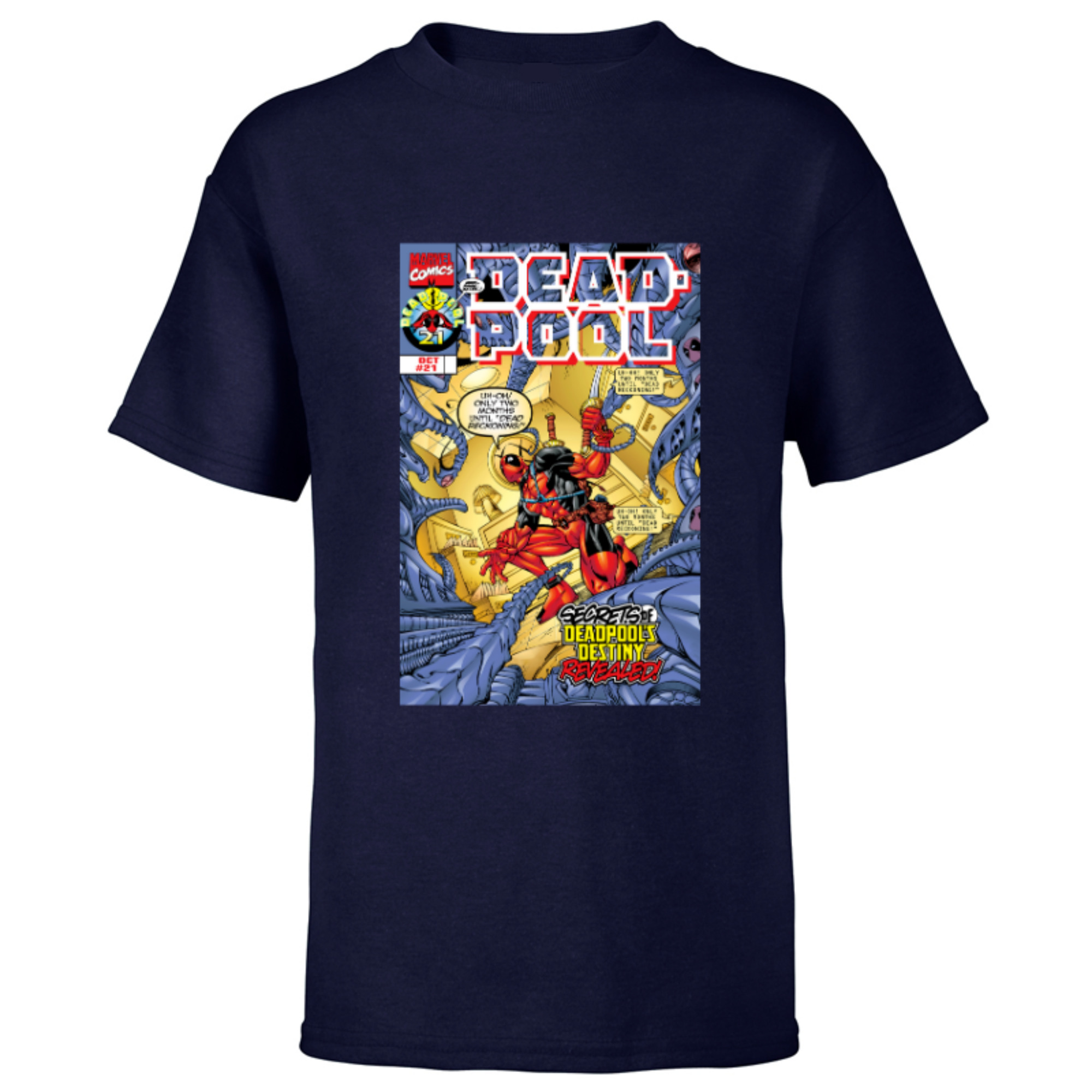 Marvel Deadpool #21 Dead Reckoning 1998 Comic Cover - Short Sleeve T ...