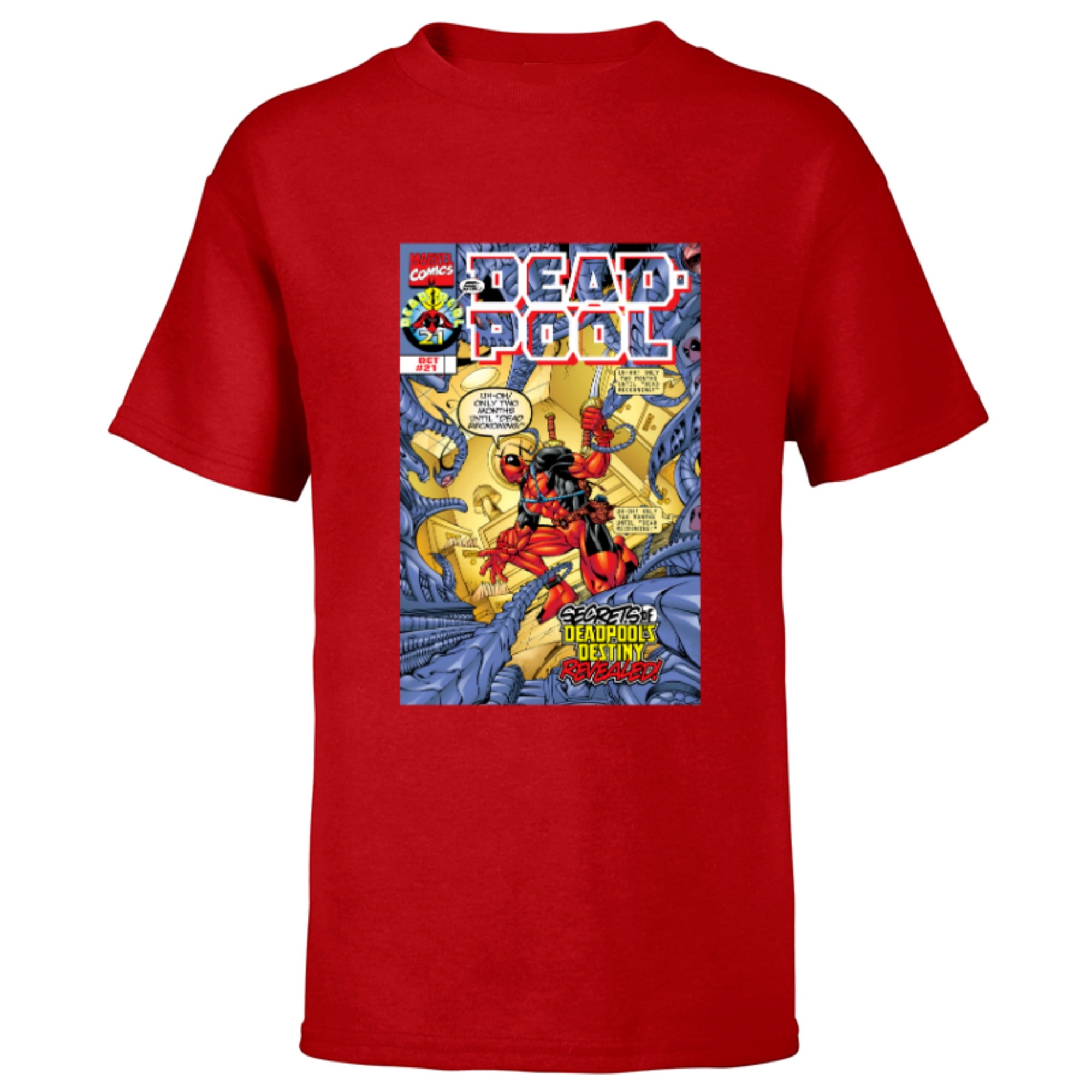 Marvel Deadpool #21 Dead Reckoning 1998 Comic Cover - Short Sleeve T ...