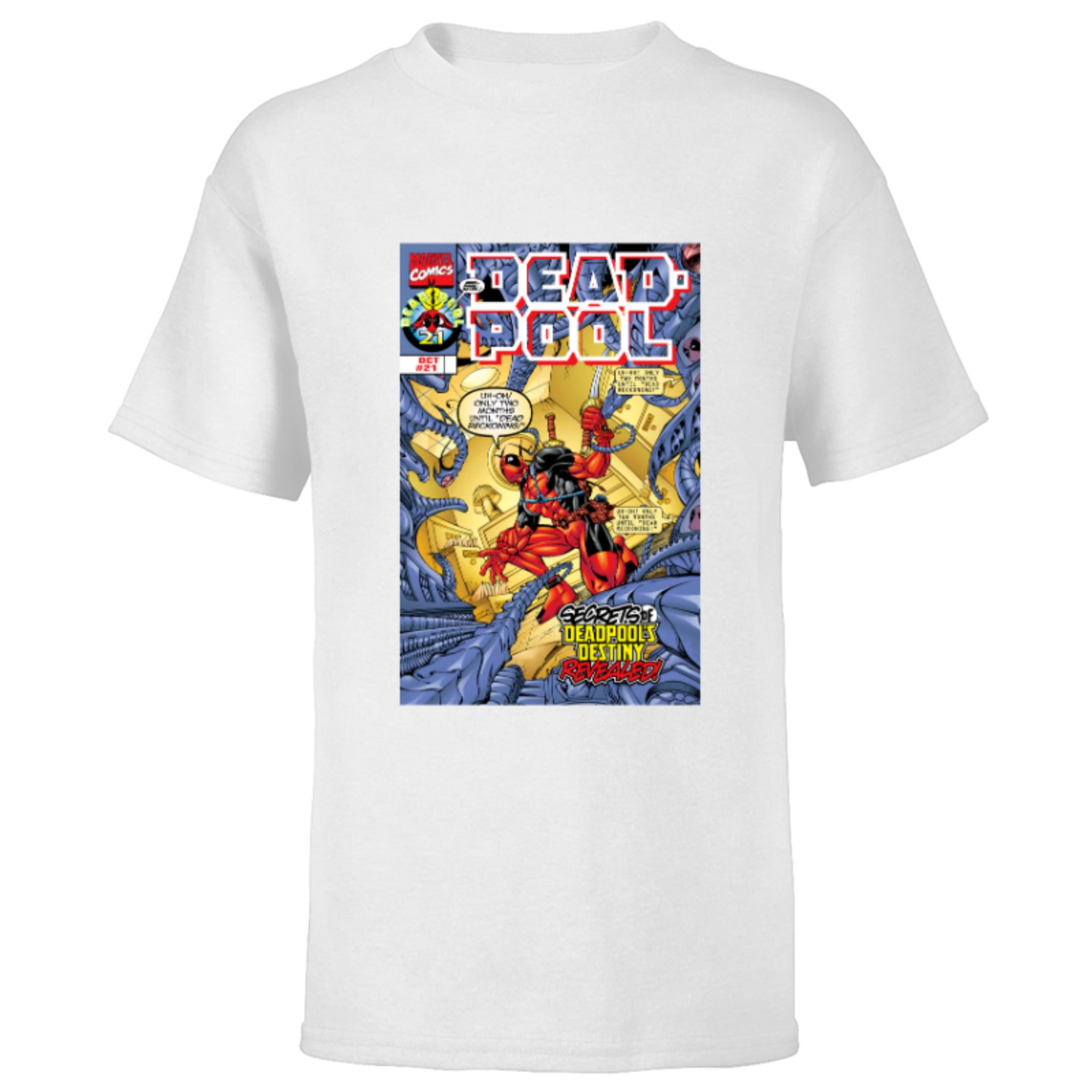 Marvel Deadpool #21 Dead Reckoning 1998 Comic Cover - Short Sleeve T ...