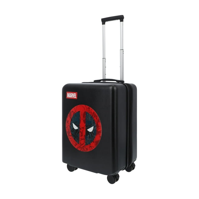 Marvel Deadpool 22.5 Inch Carry On Luggage, Hardshell Rolling Suitcase ...