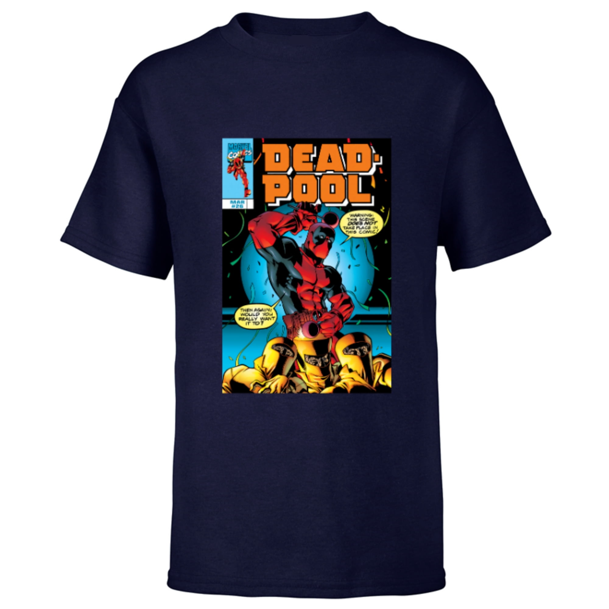 Marvel Deadpool #26 AIM Drums 1999 Classic Comic Cover - Short Sleeve T ...
